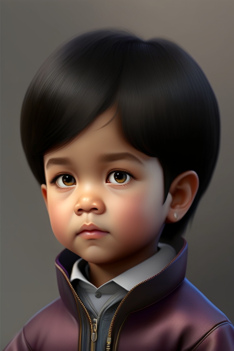 Lexica - A small, burly boy with black hair