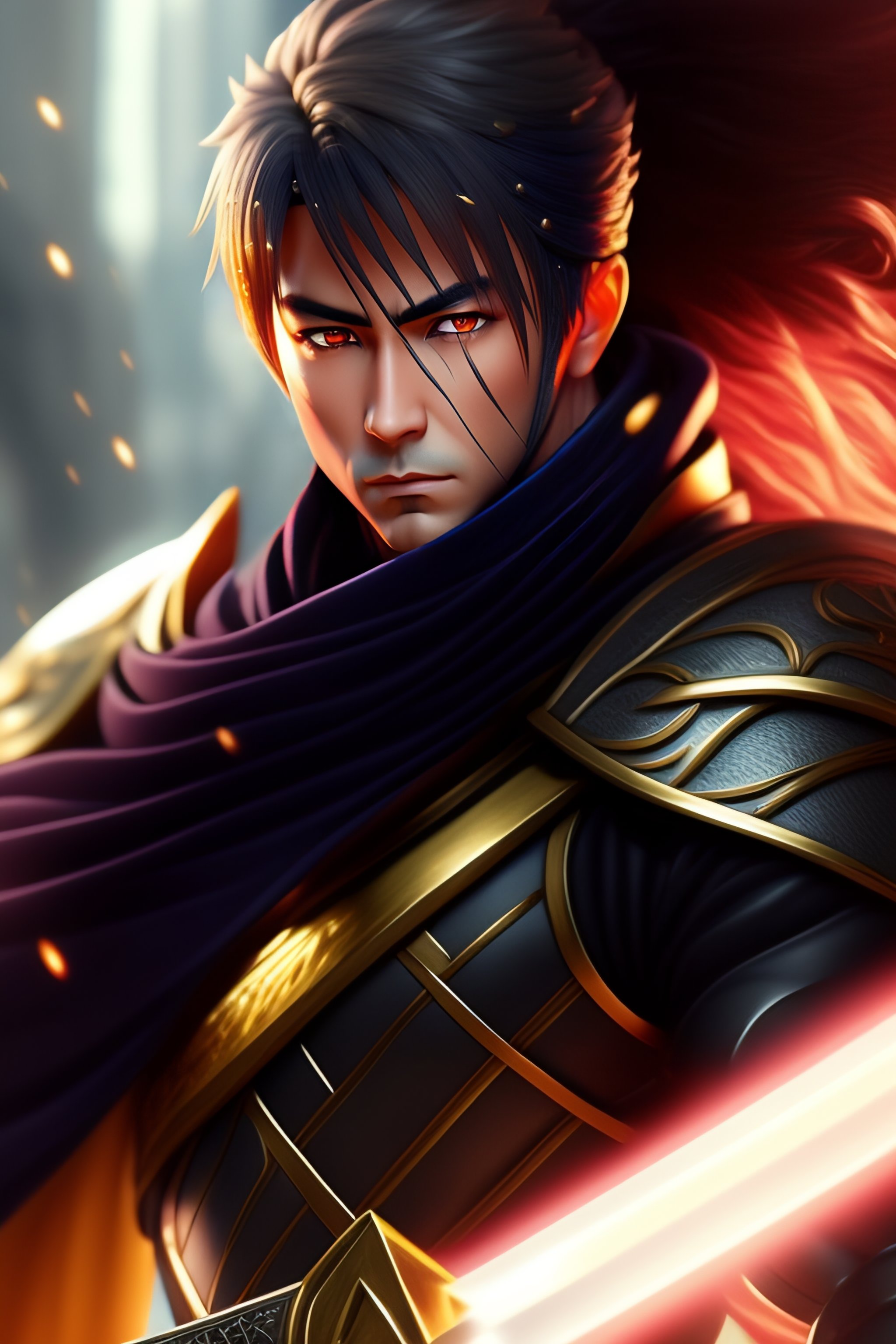 Lexica - Anime sword grandmaster