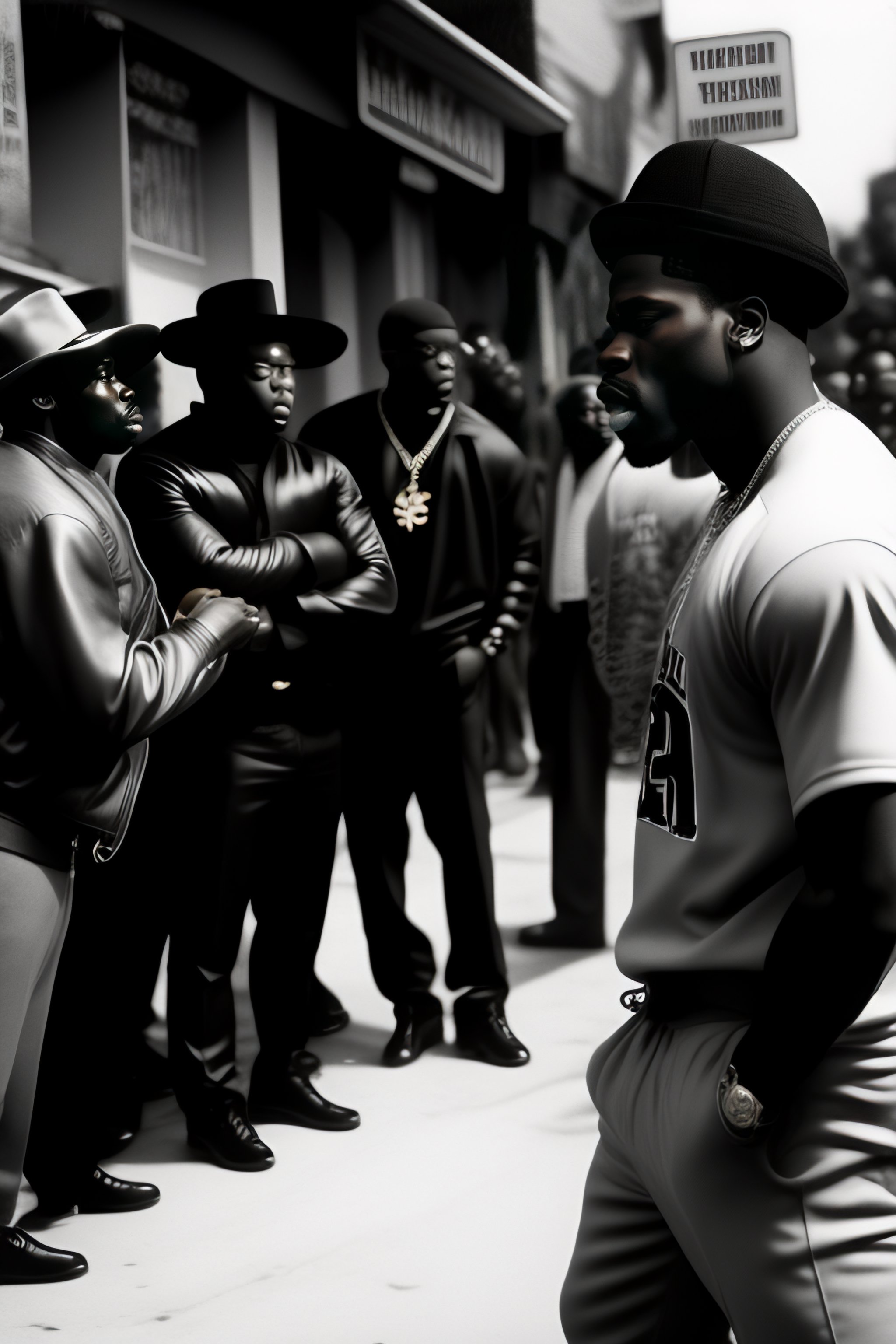 Lexica - Hip hop artists rap battling in the streets of Compton ...