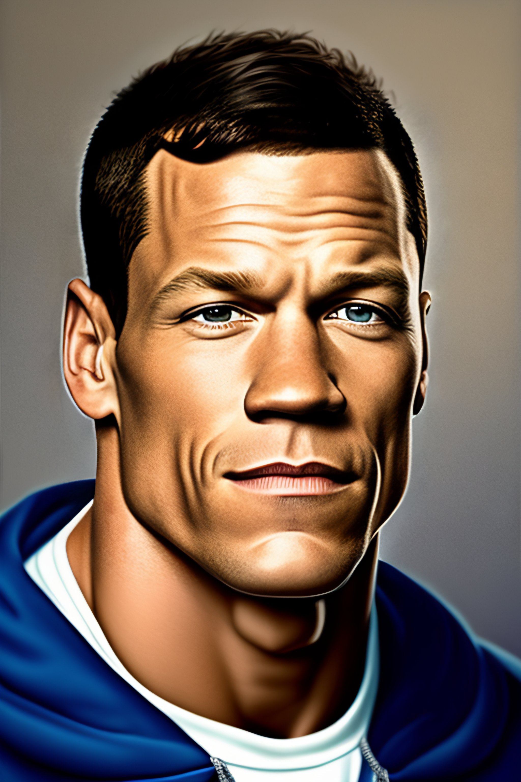 Lexica - Detailed portrait of john cena