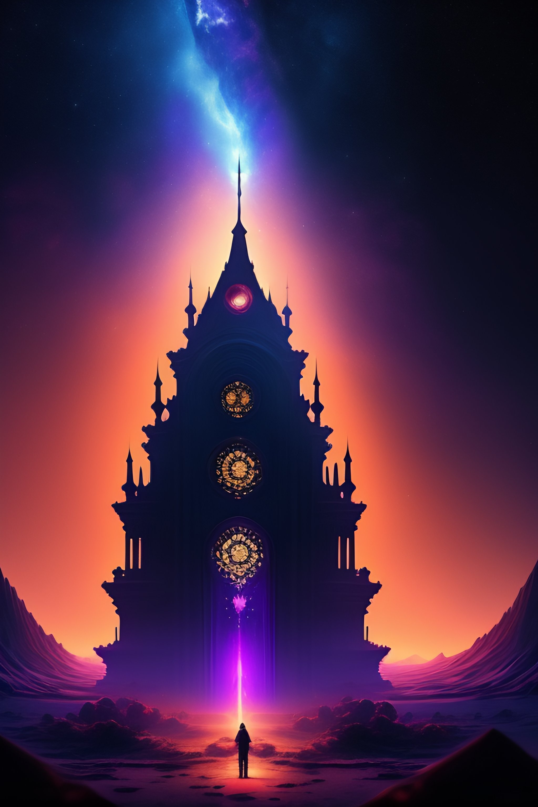 Lexica - Lovecraftian apocalypse. Cosmic horror. Fine details. Shadows