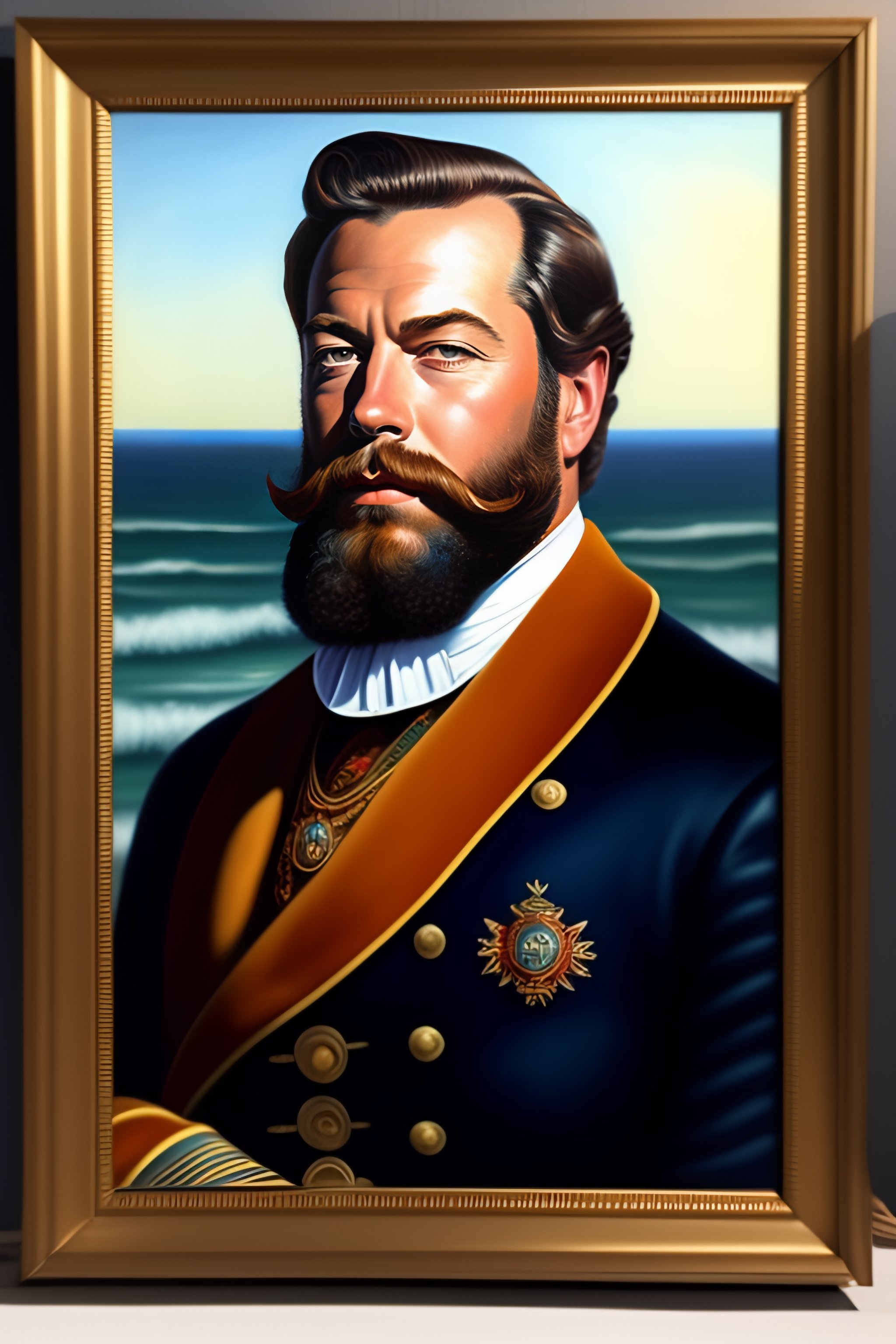 Lexica - Sea captain. rex harrison, trimmed beard, handsome, intricate ...