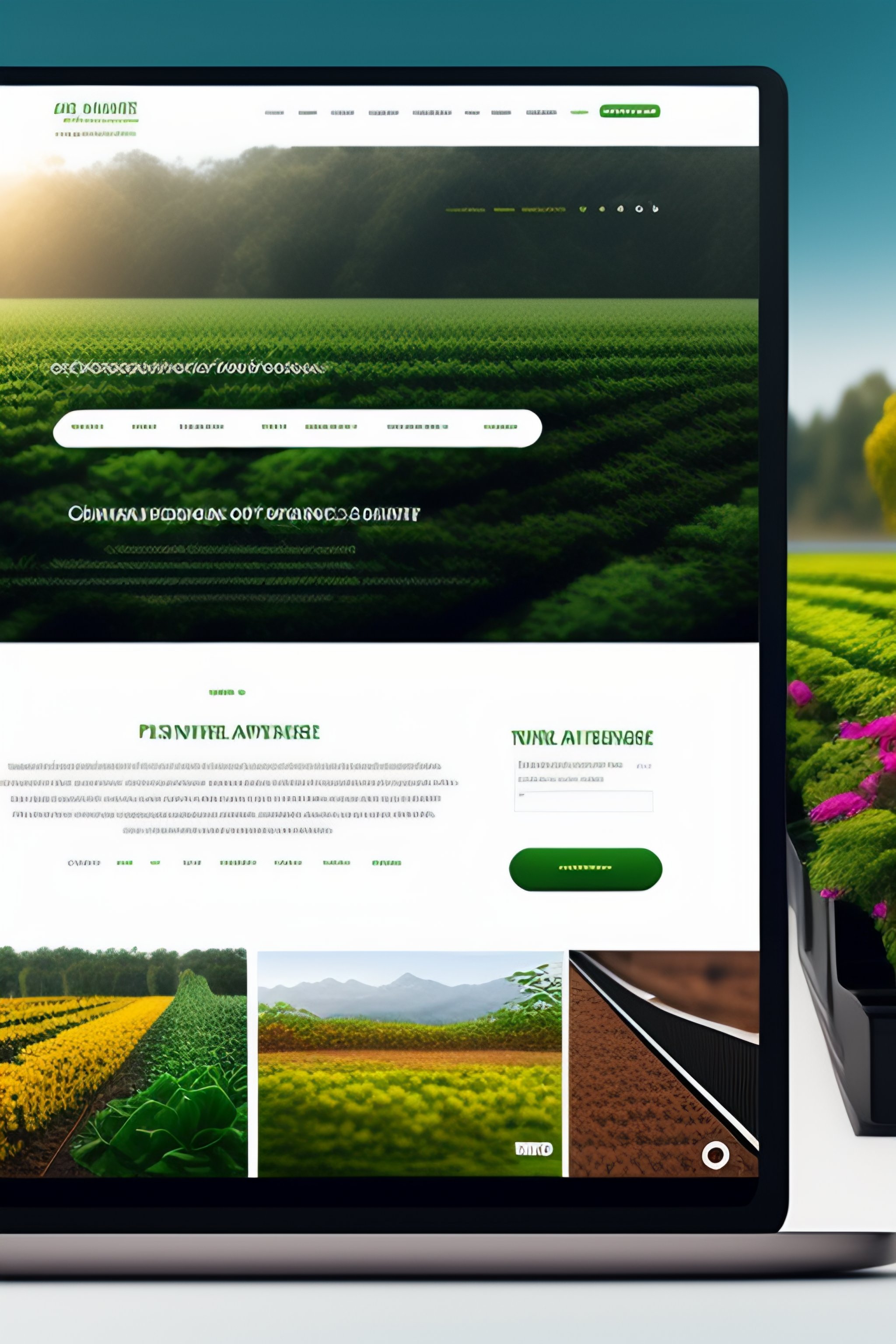 Lexica - Ecommerce Plant nursery website design, hero part, ux ui, ui,ux