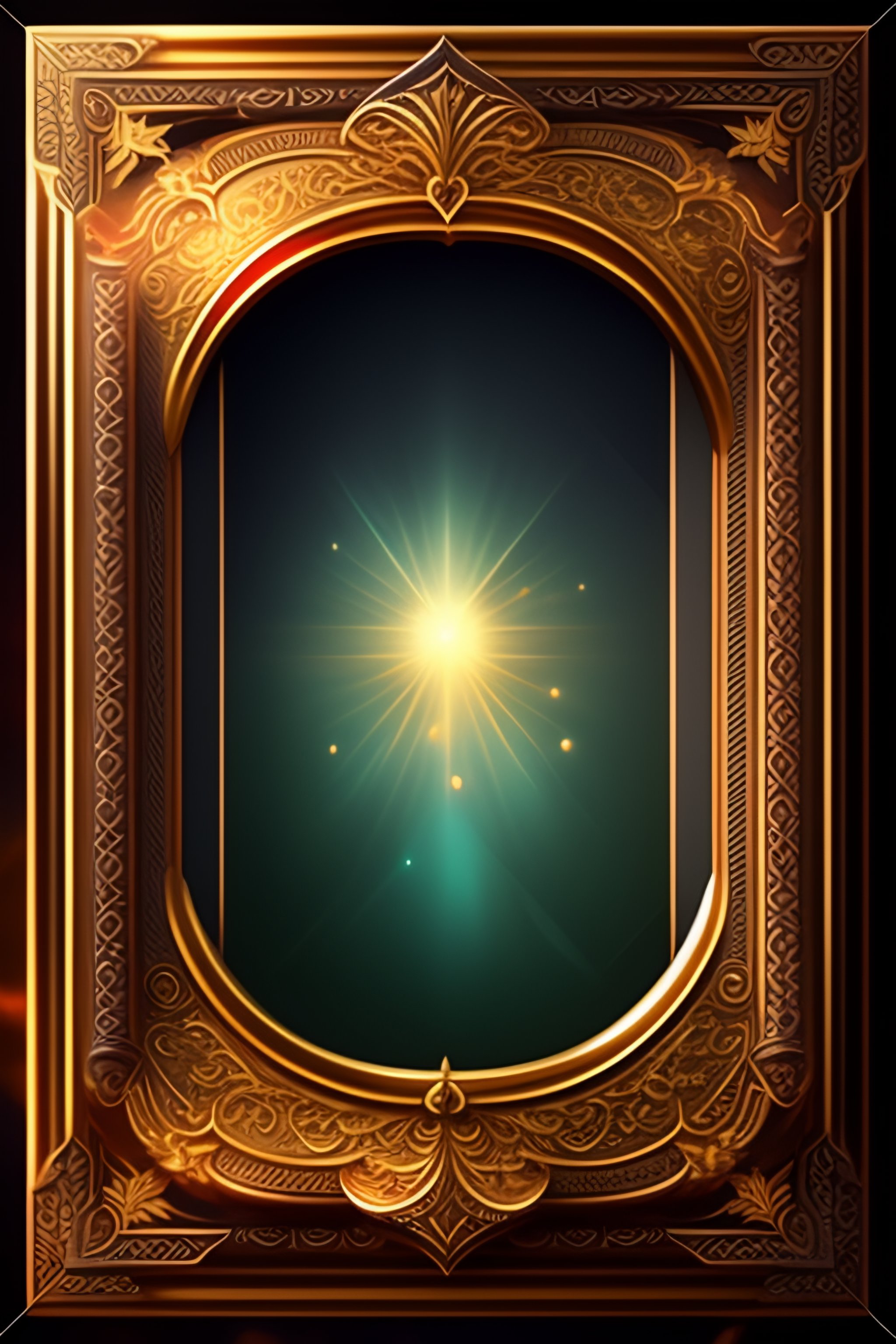 Lexica - Card game decorative frame, decorative frame, card frame, card ...