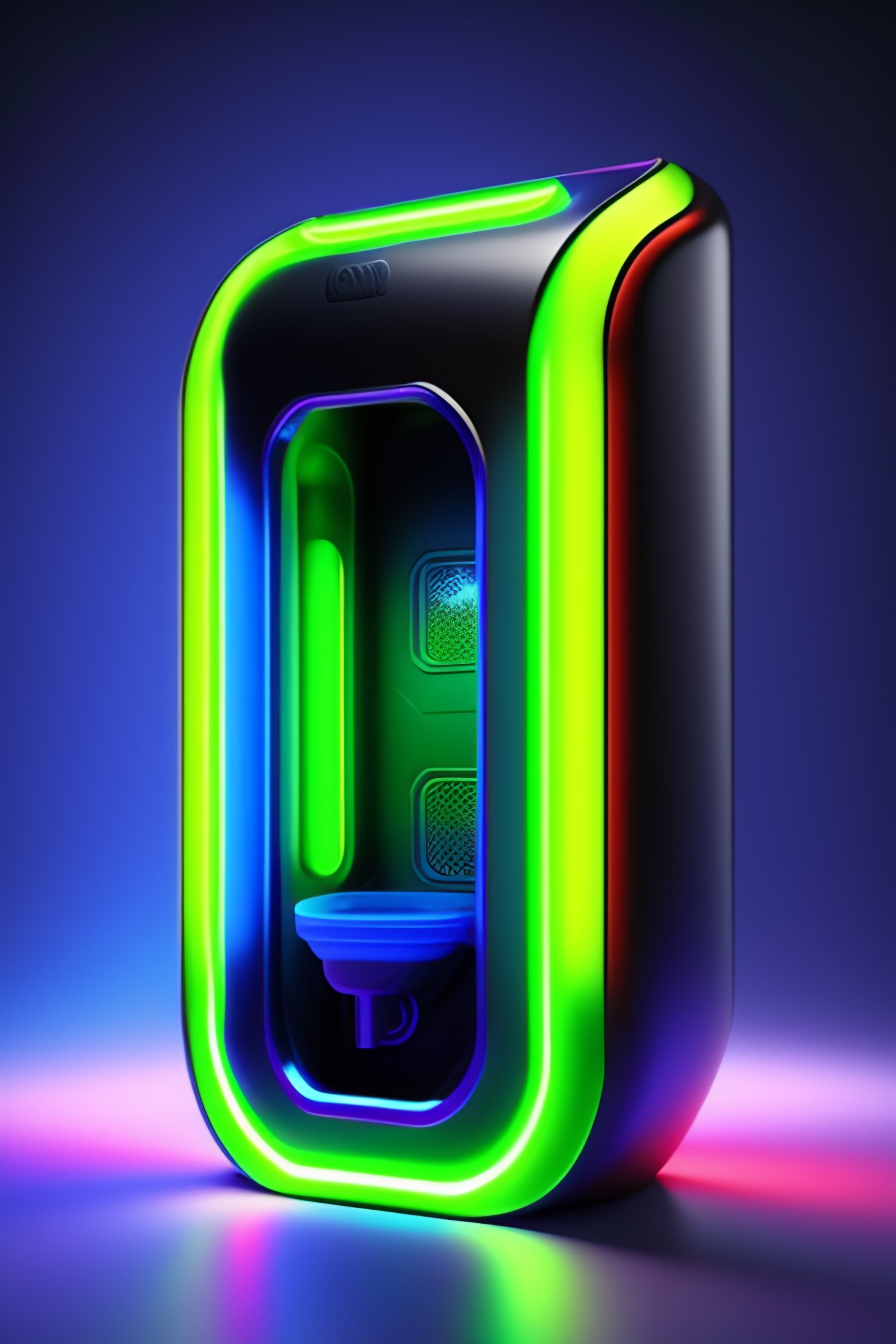 Lexica - A gaming urinal with rgb