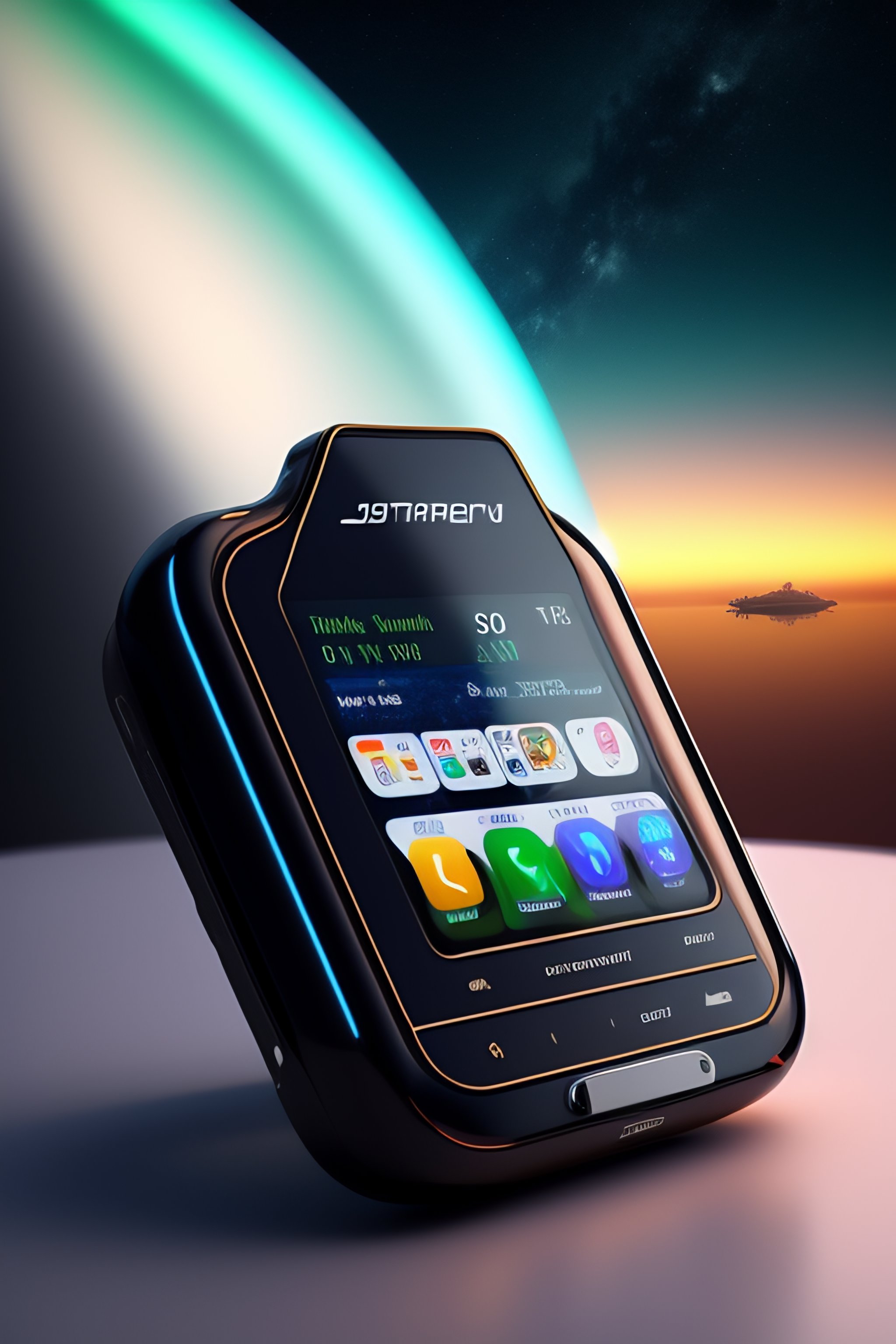 Lexica - Futuristic phone