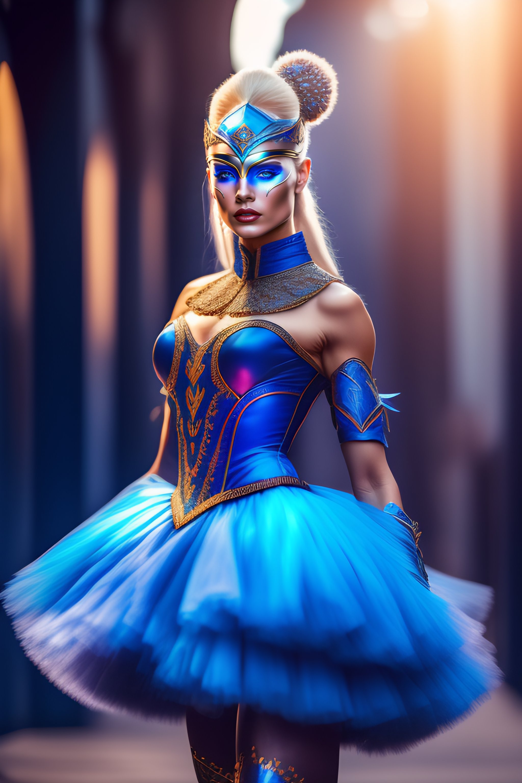 Lexica - Mystic xmen, blue body, ballet, ballerina dance, NUTCRACKER ...