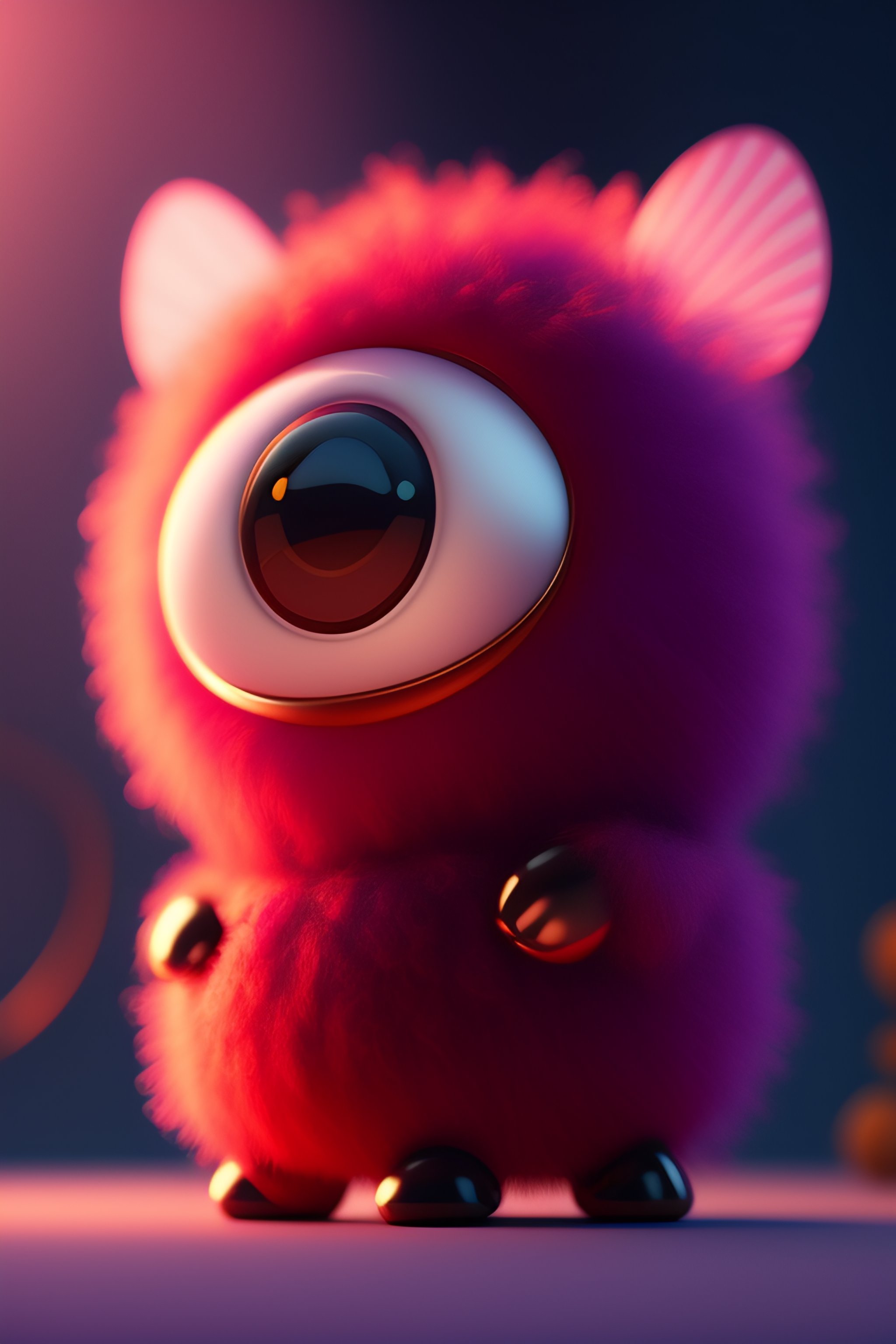 Lexica - Super cute, baby, pixar, portrait of carnage, dark background ...