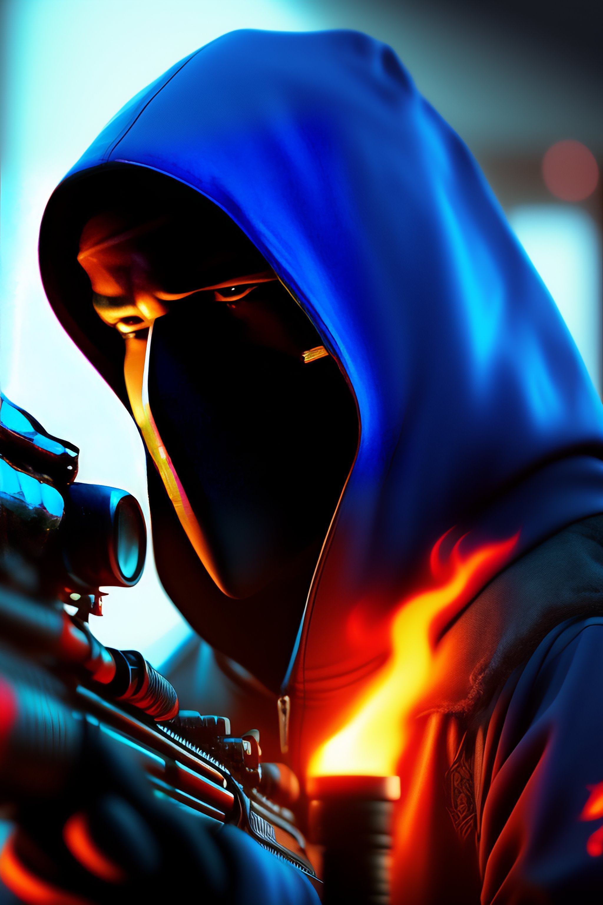 Lexica - Gamer tag logi , the boss sniper , Hooded Grim reaper, sniper ...