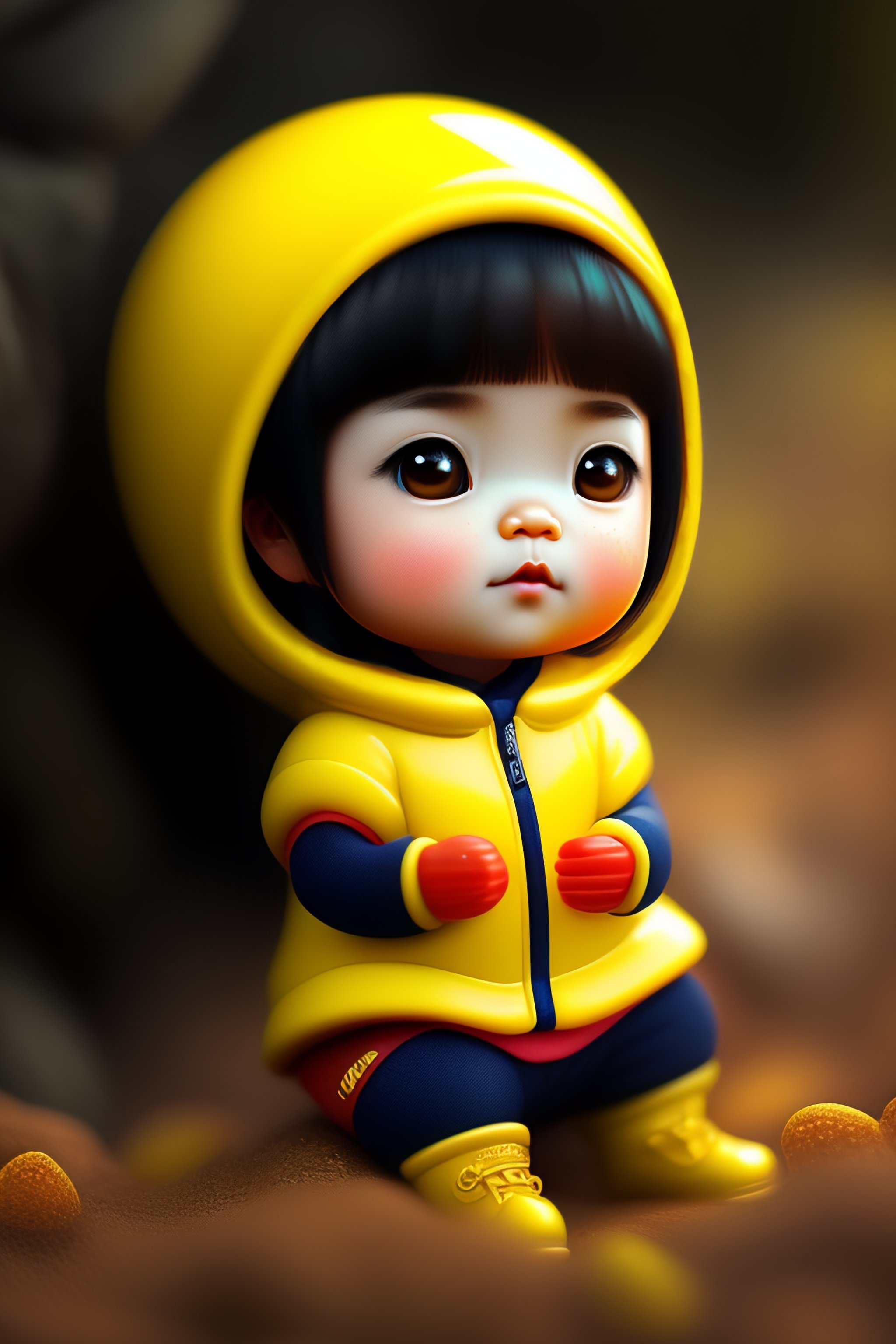 Lexica - Cute and adorable xiaolin , yellow , super cute , dreamlike ...
