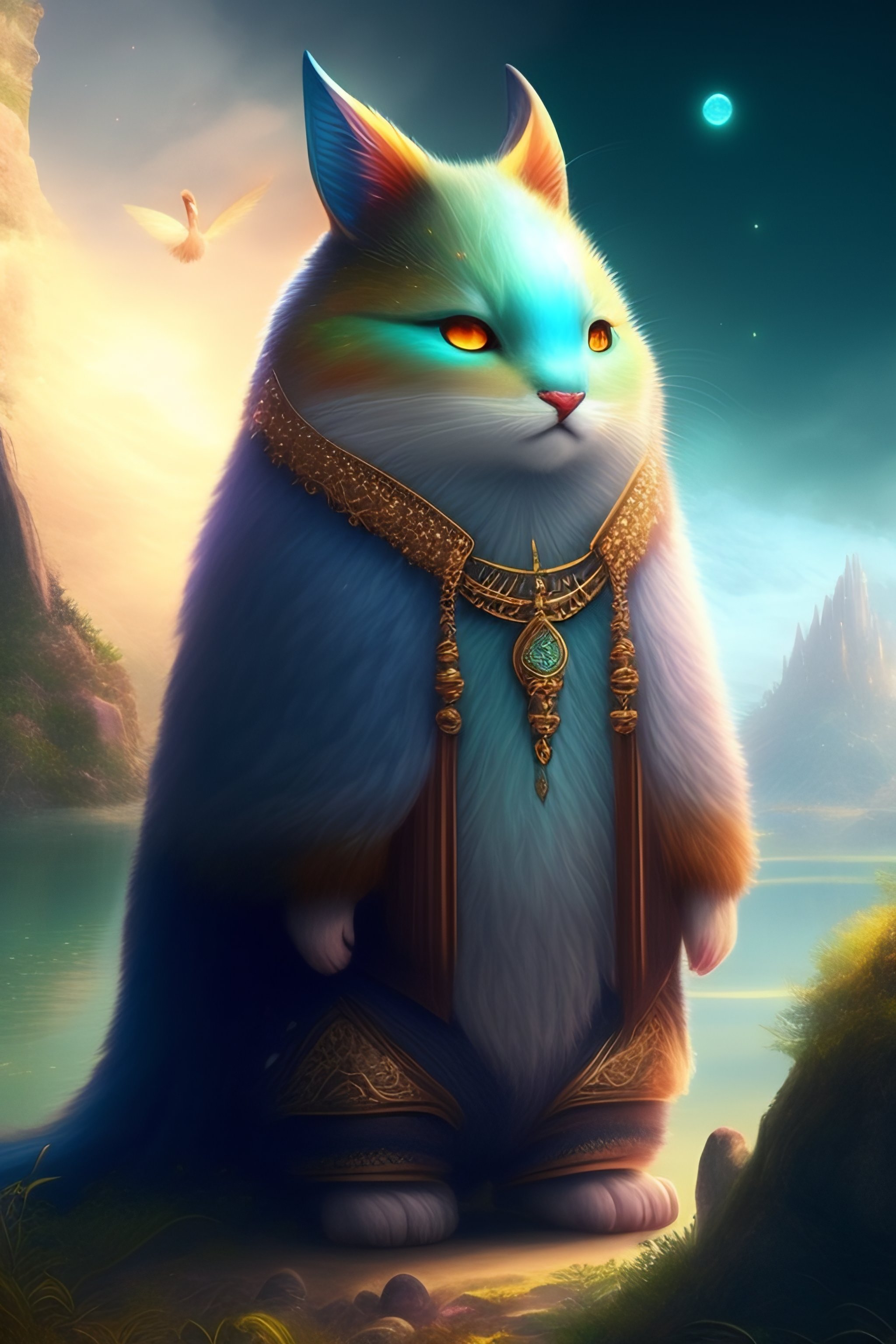 Lexica - Fantasy, mystical, cute and friendly character in own secluded ...