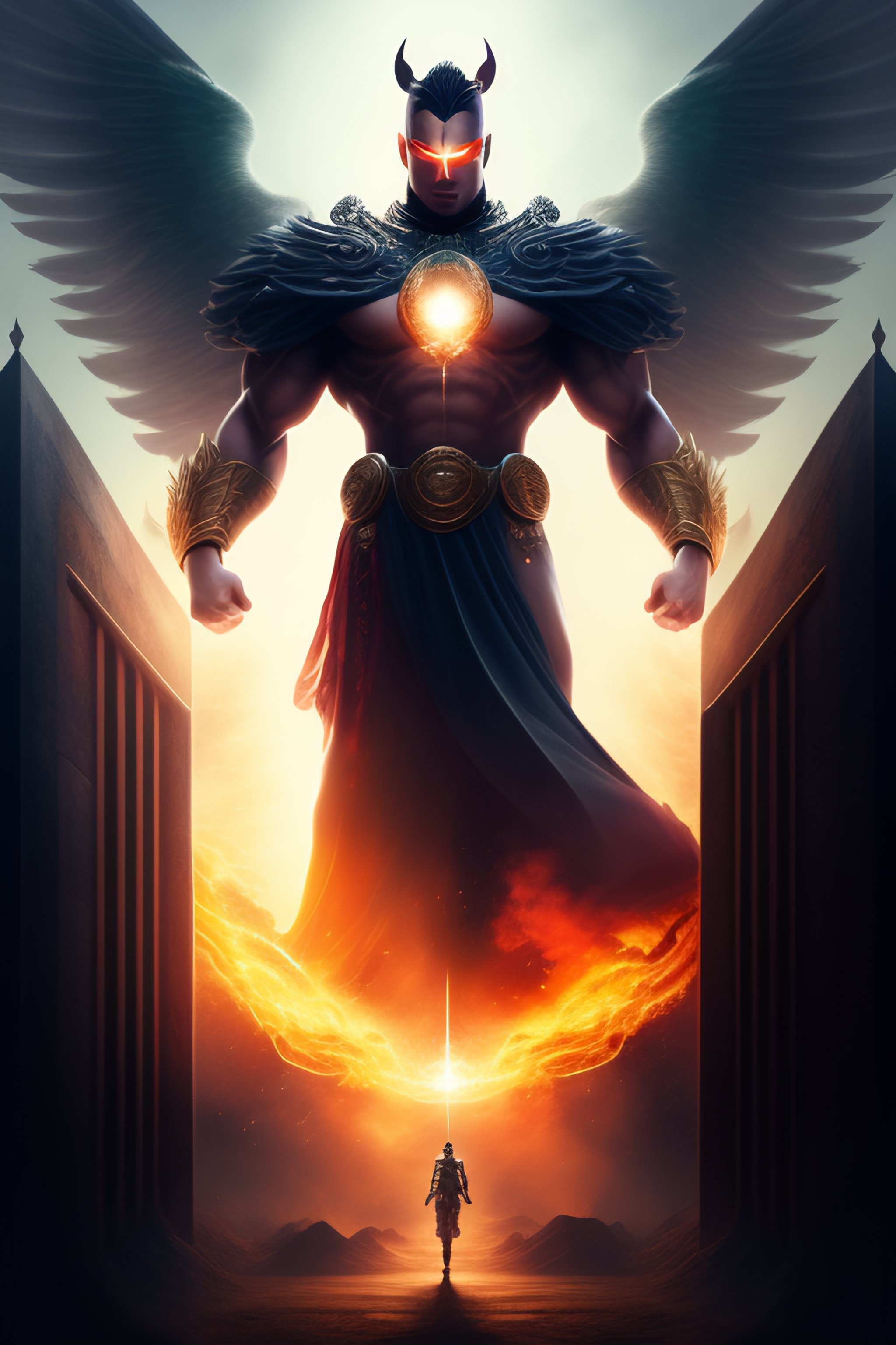 Lexica - A person possesing god-like powers ,facing military of humans ...