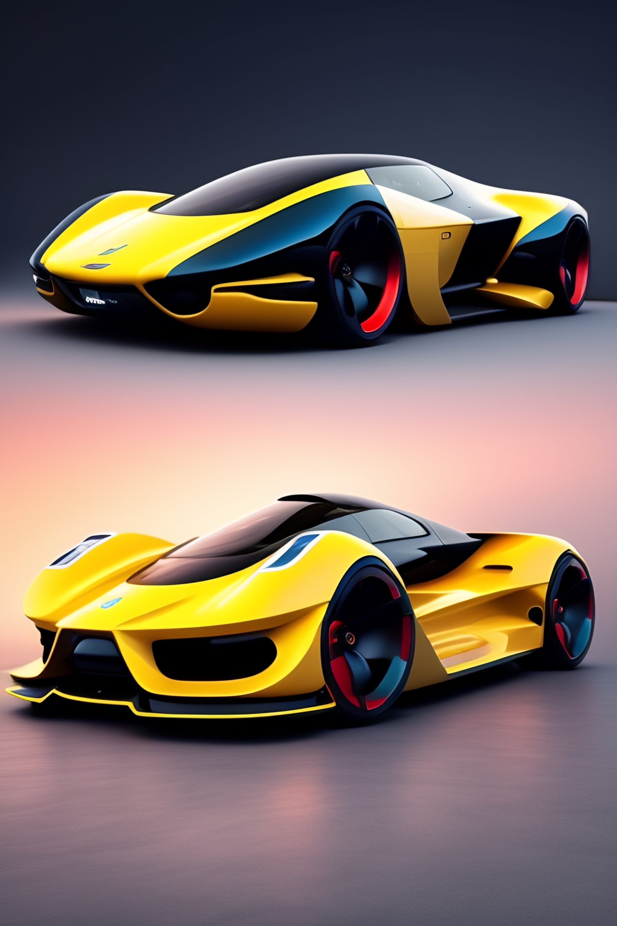 Lexica - A car design inspired by the n64 video game console