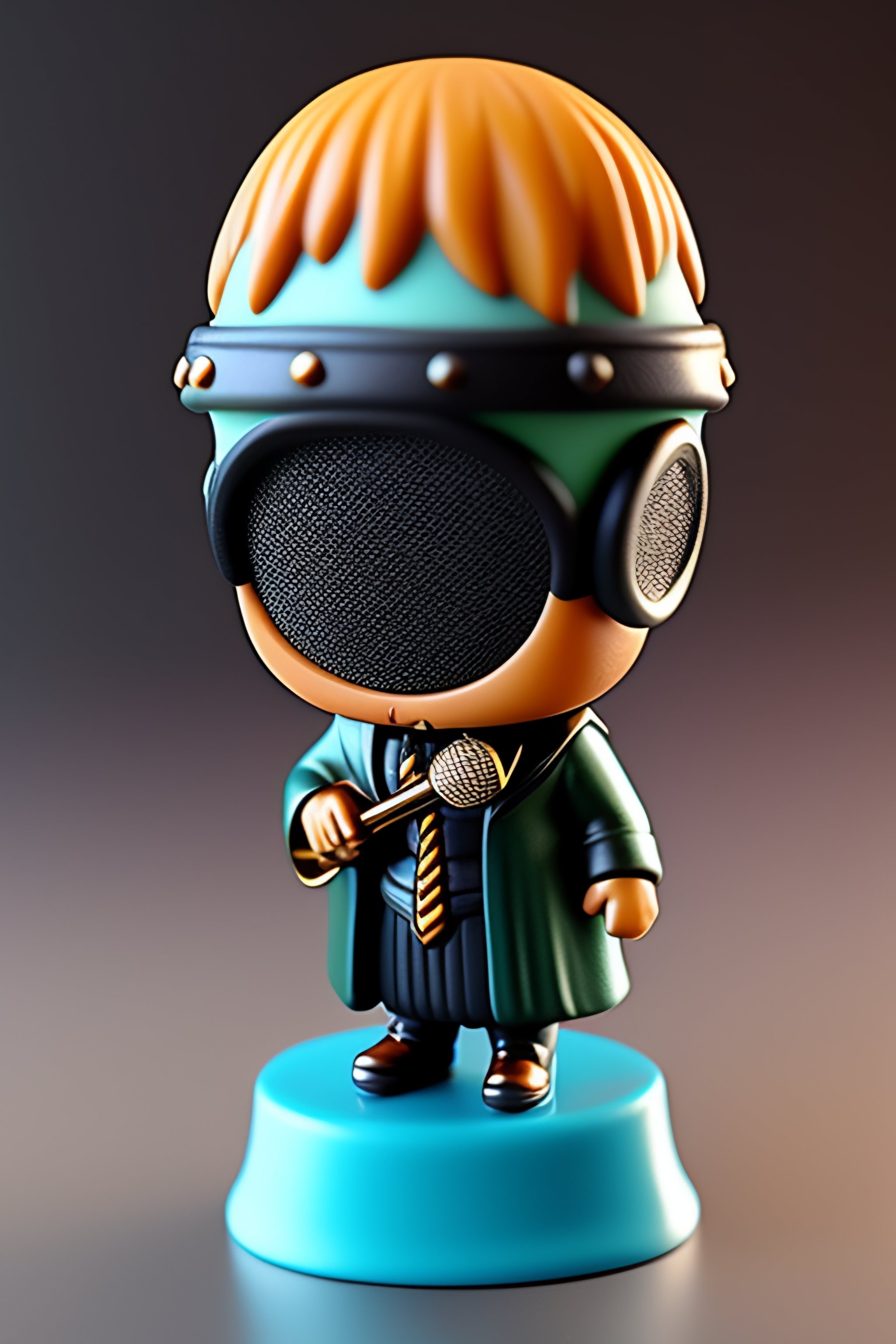 Lexica - Harry potter wizard rock singing microphone funko realistic 3d ...