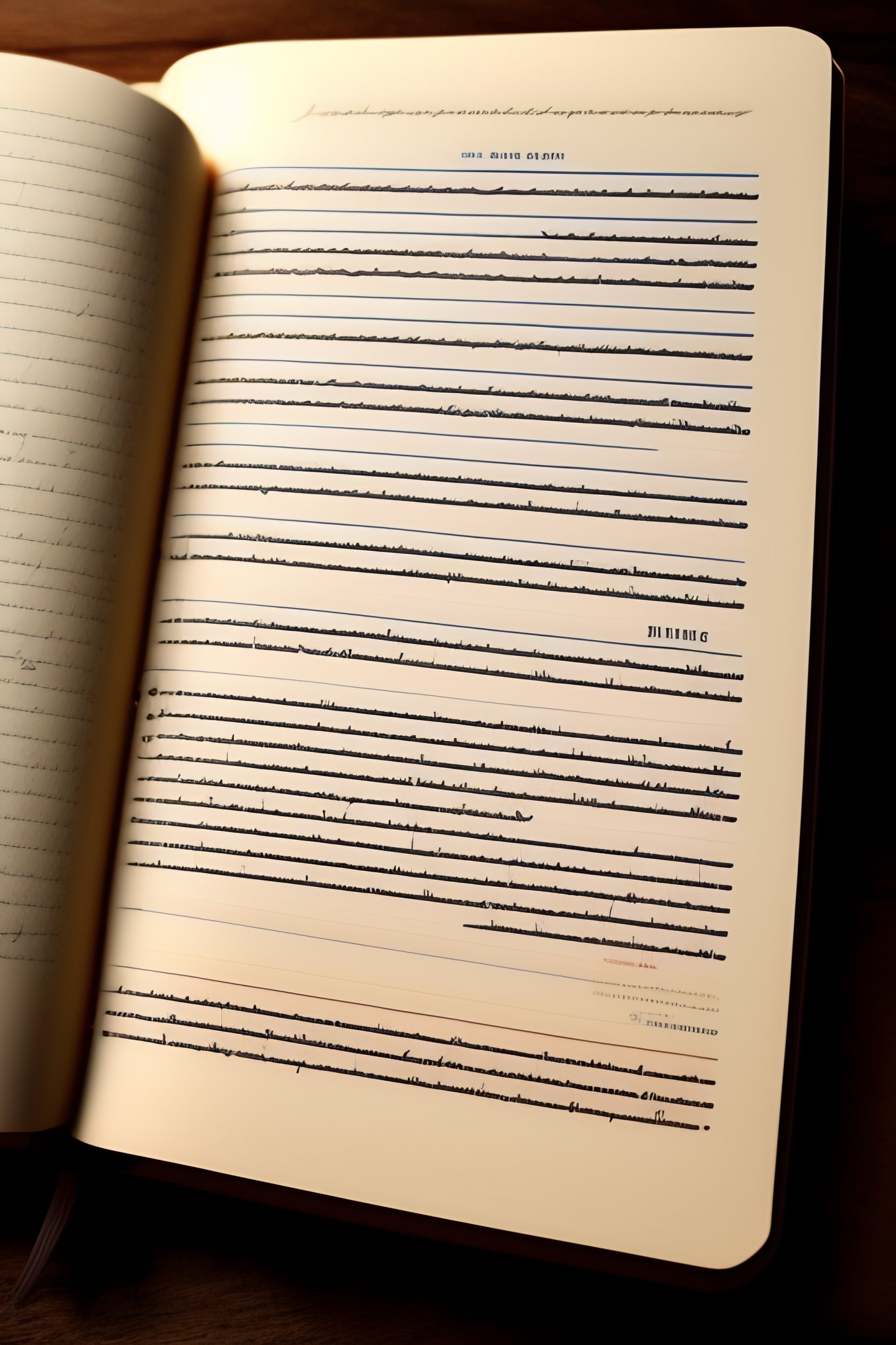 Lexica - The inside of a songwriters notebook in which there are ...
