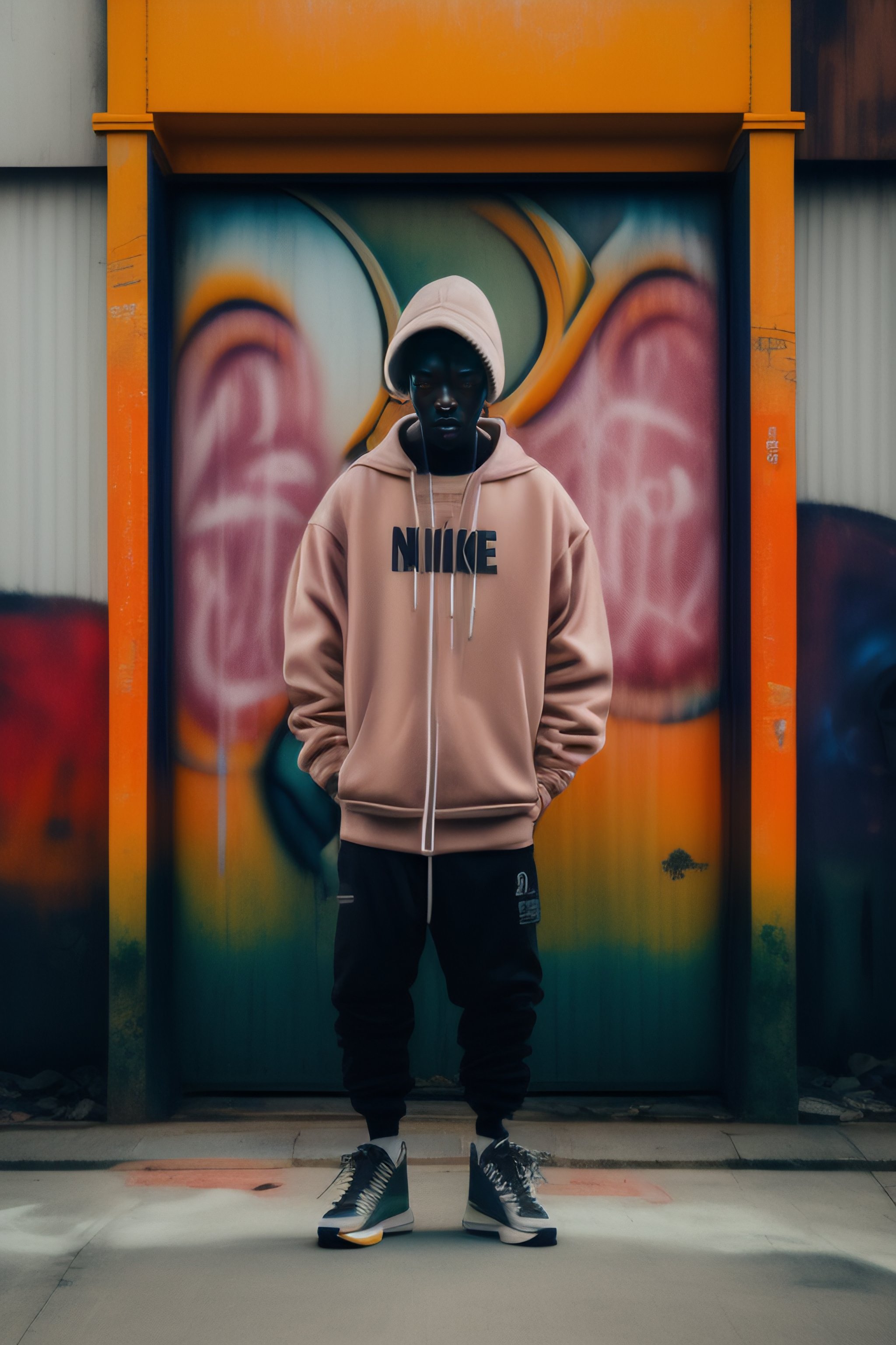 Lexica - Eerie extra-terrestrial alien monster in streetwear futuristic ...