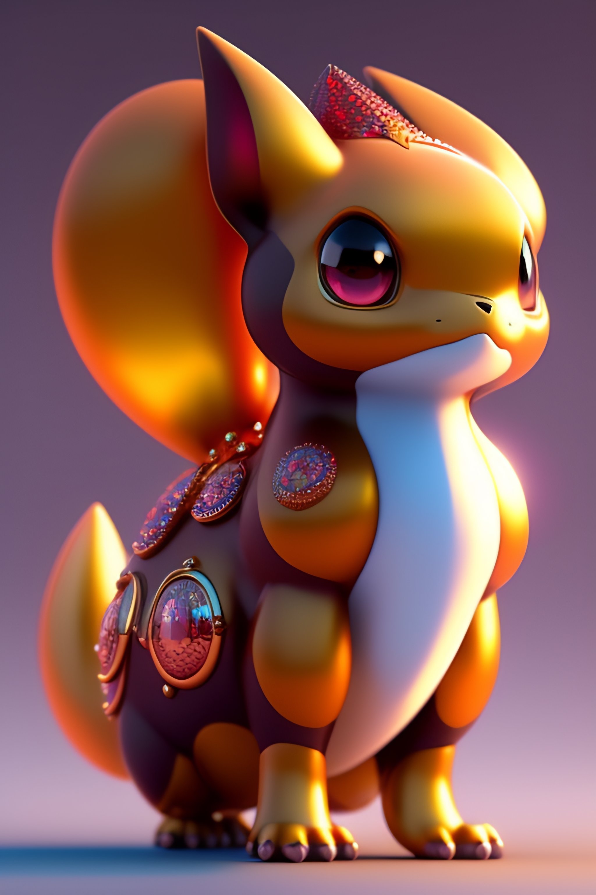 Lexica - A cute psychic type pokemon:: by beeple and James Gilleard and ...