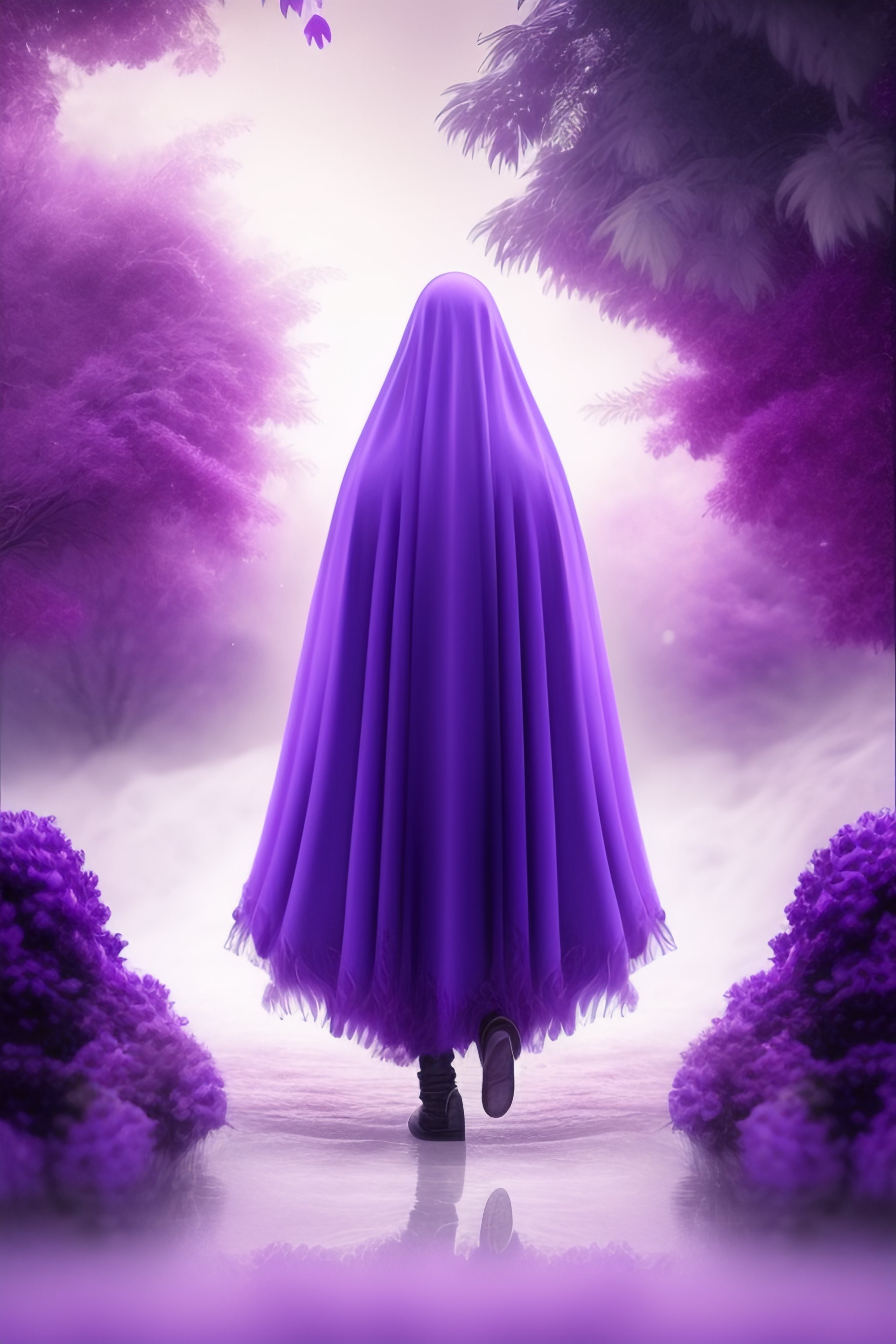 Lexica - Purple ghost simple