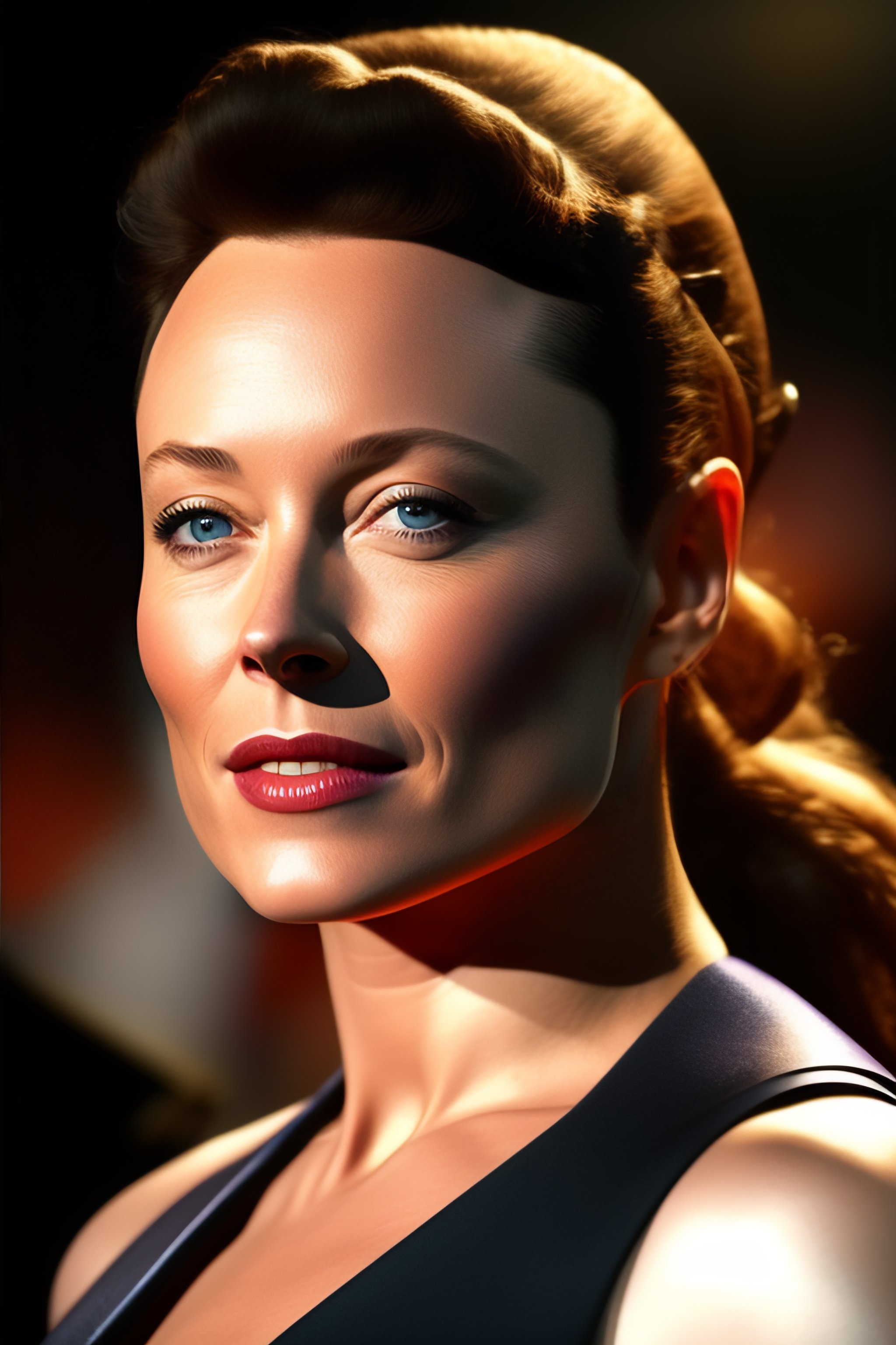 Lexica - Elon musk as a female character in an Aliens film