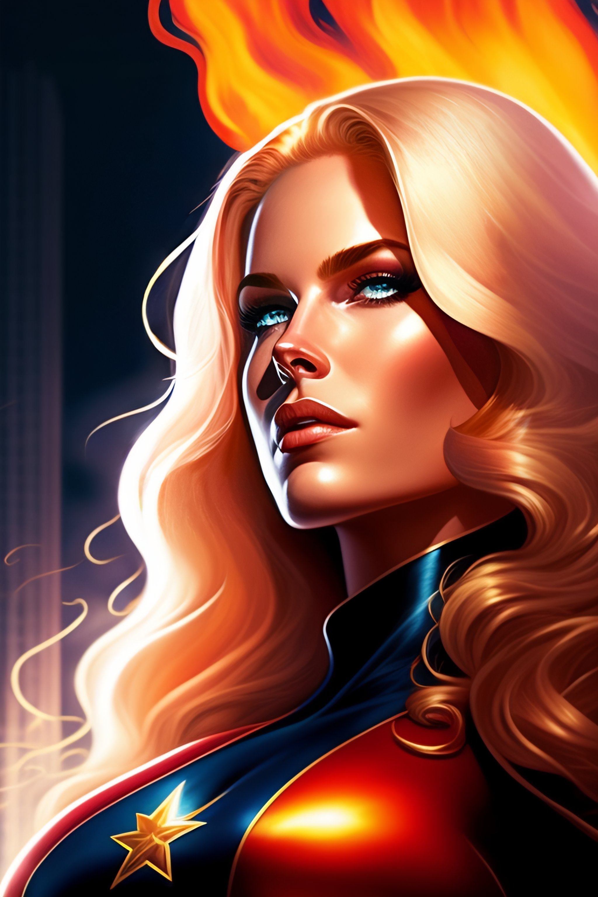 Lexica - Beautiful portrait of badass woman superhero, phil noto ...