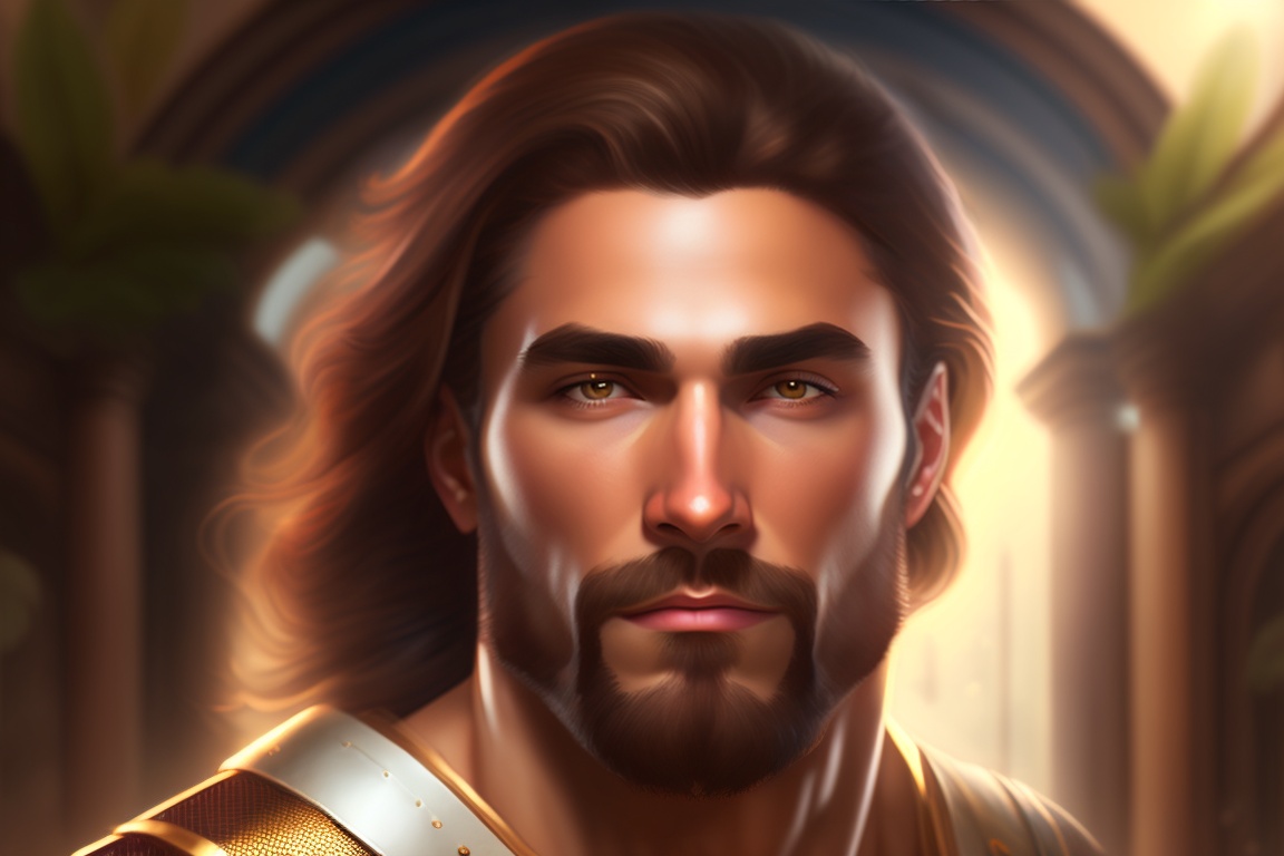 Lexica - Jesus christ as an action hero, realistic portrait ...