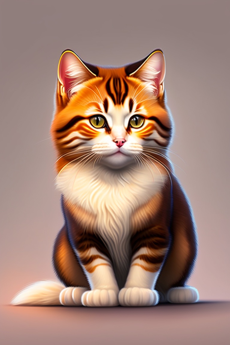 Lexica - Cute cats, happy animals with him, realistic