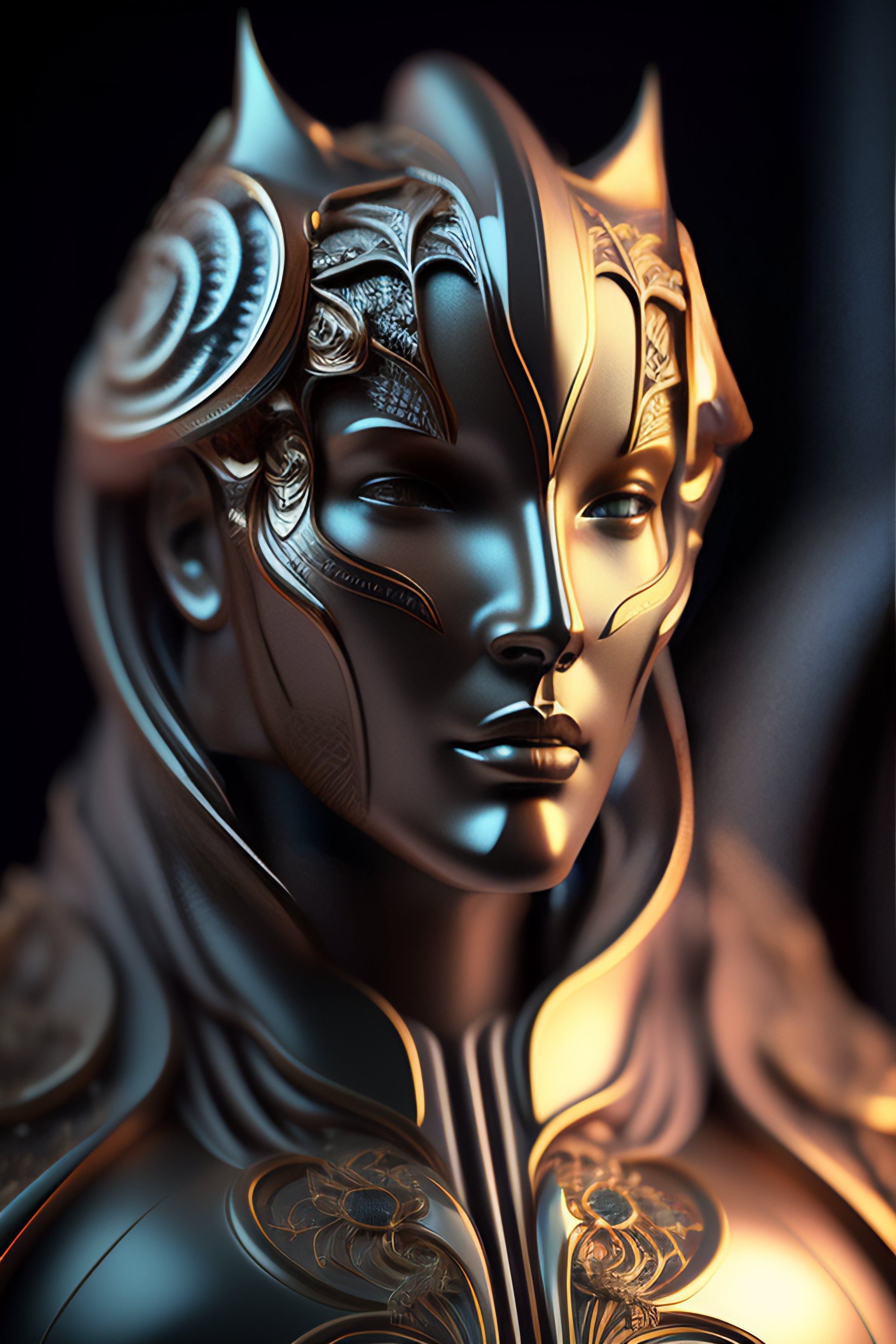 Lexica Complex 3d Render Ultra Detailed Of A Beautiful Porcelain Profile Lionel Messi Face 