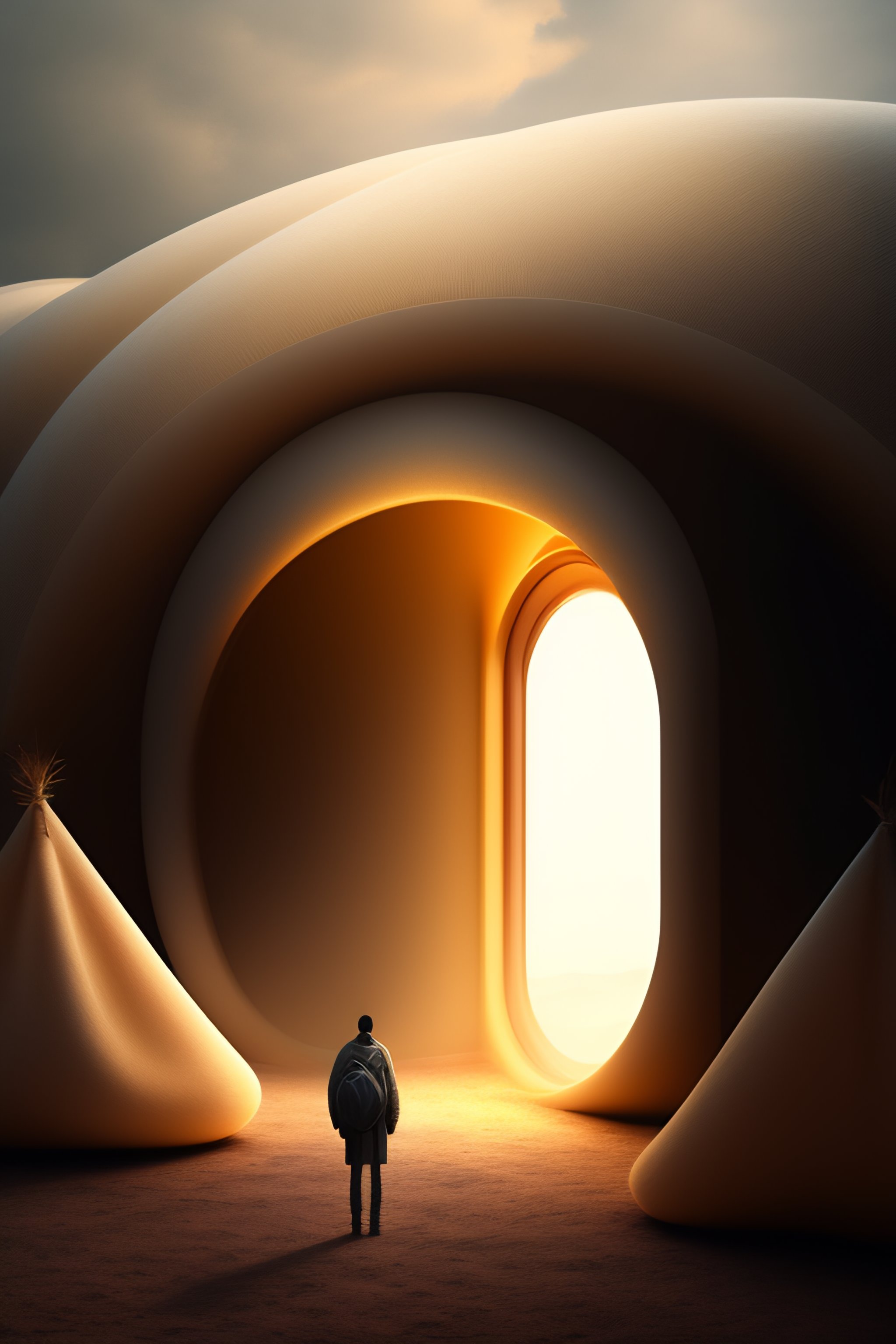 Lexica - Many cocoons side by side; The cocoon is fuzzy; A person ...