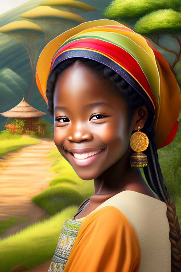 Lexica - 1. Prompt: In the remote village of Nkwanta, nestled amid lush ...