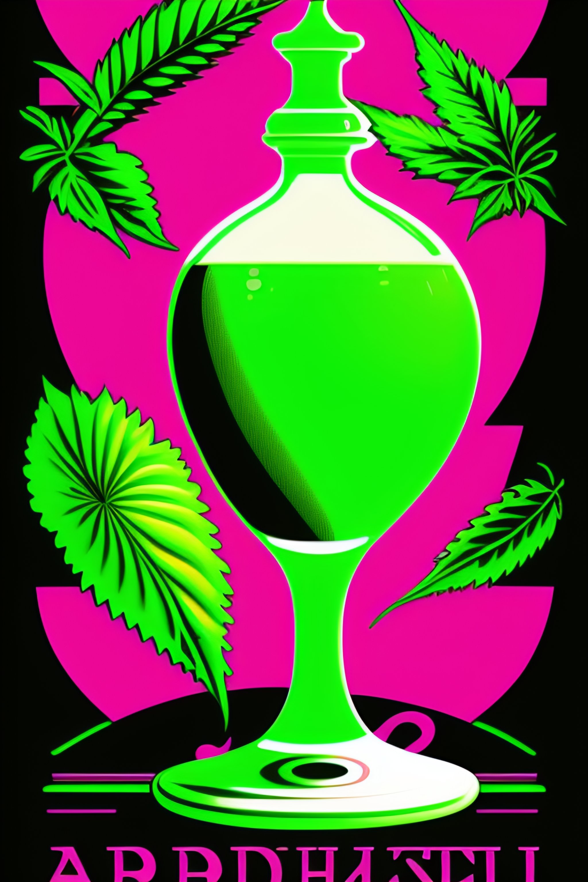 Absinthe Poster Wallpaper