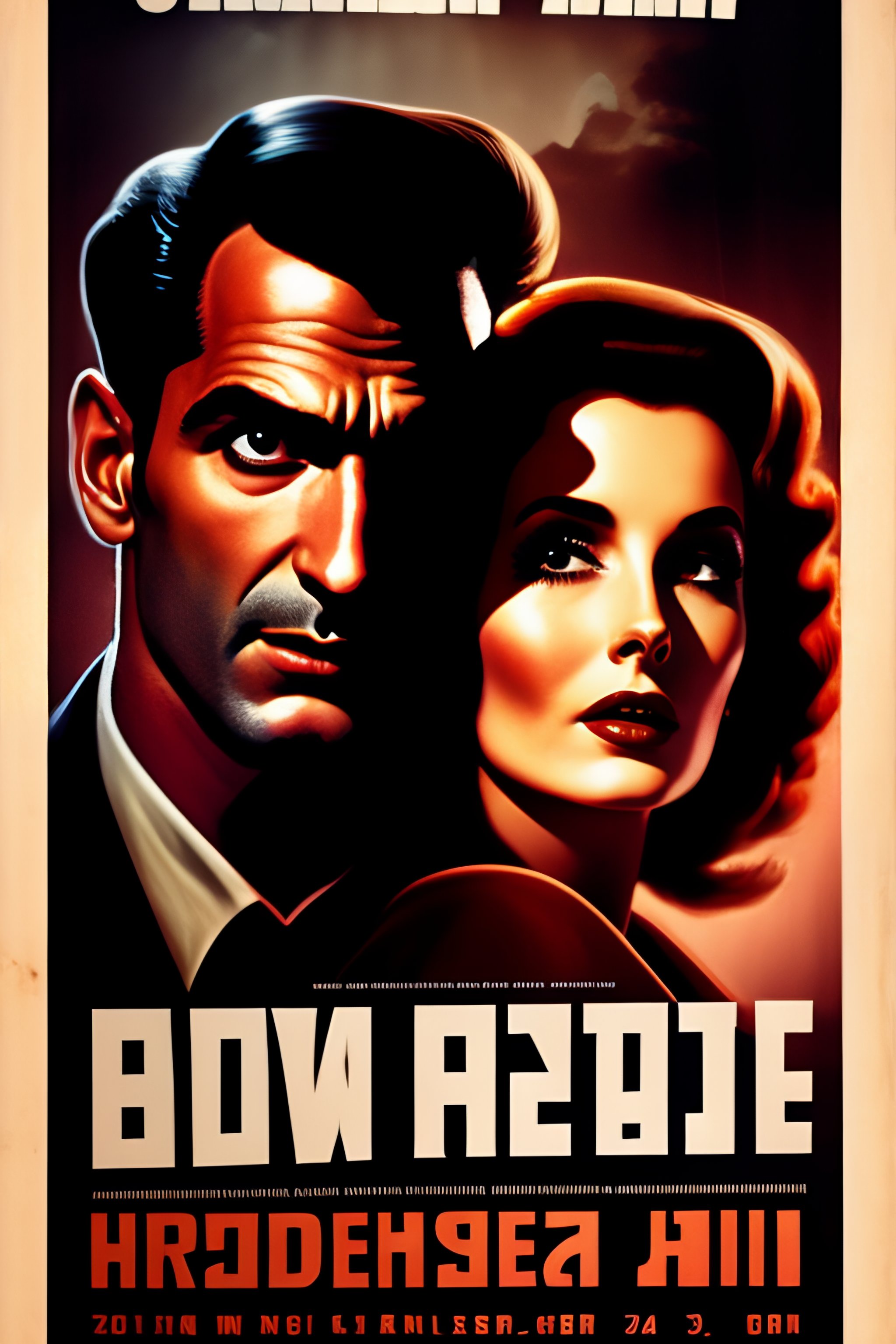 Lexica - 1954, low budget Italian horror vampire movie poster with ...