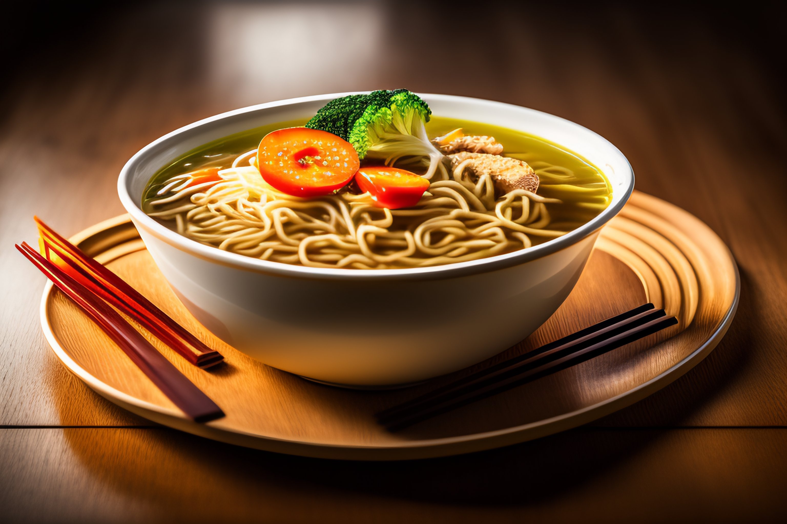 Lexica - Noodle ramen photo. high detail, realistic, art lighting ...