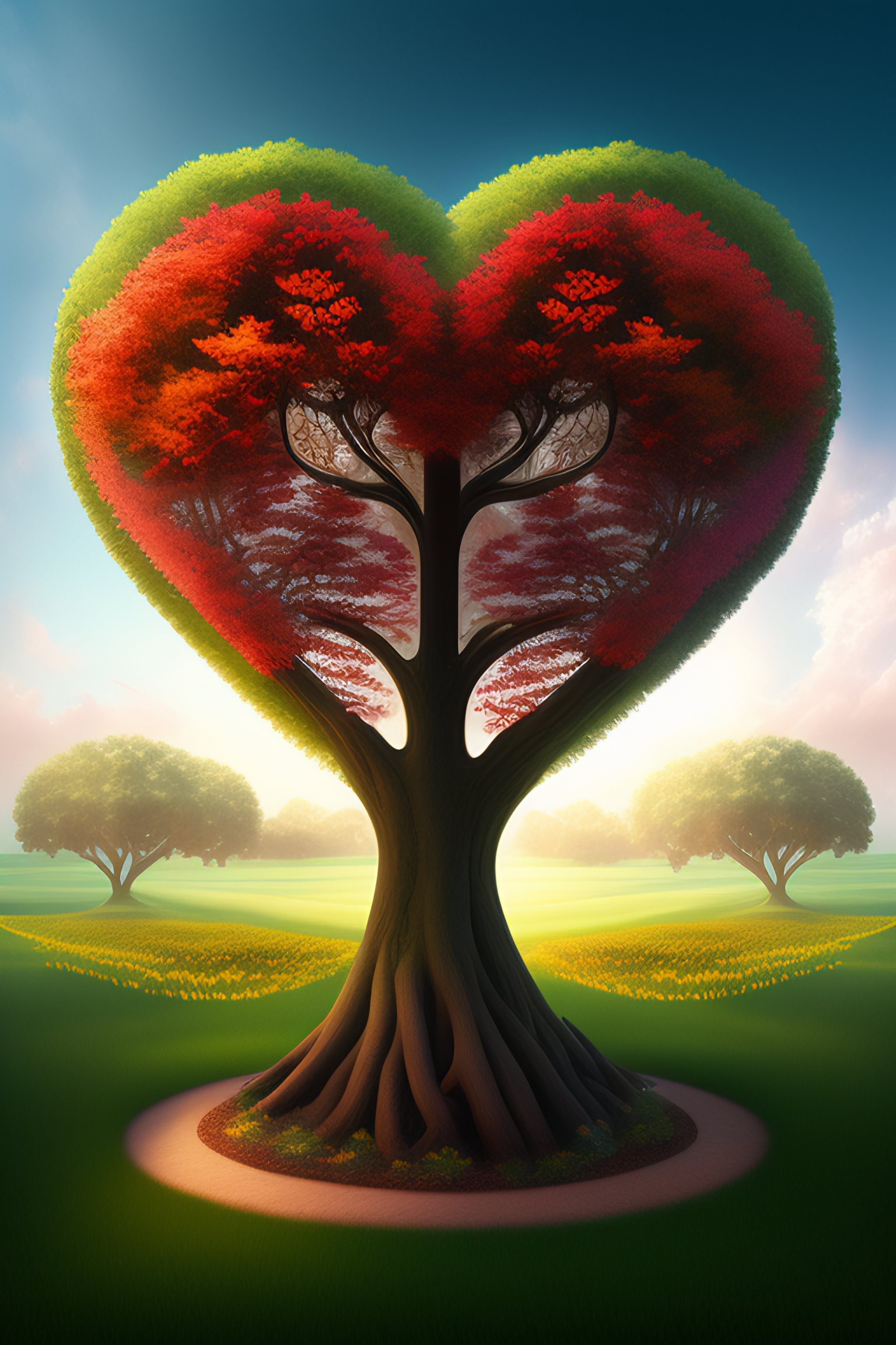 Lexica - Heart tree of life largge