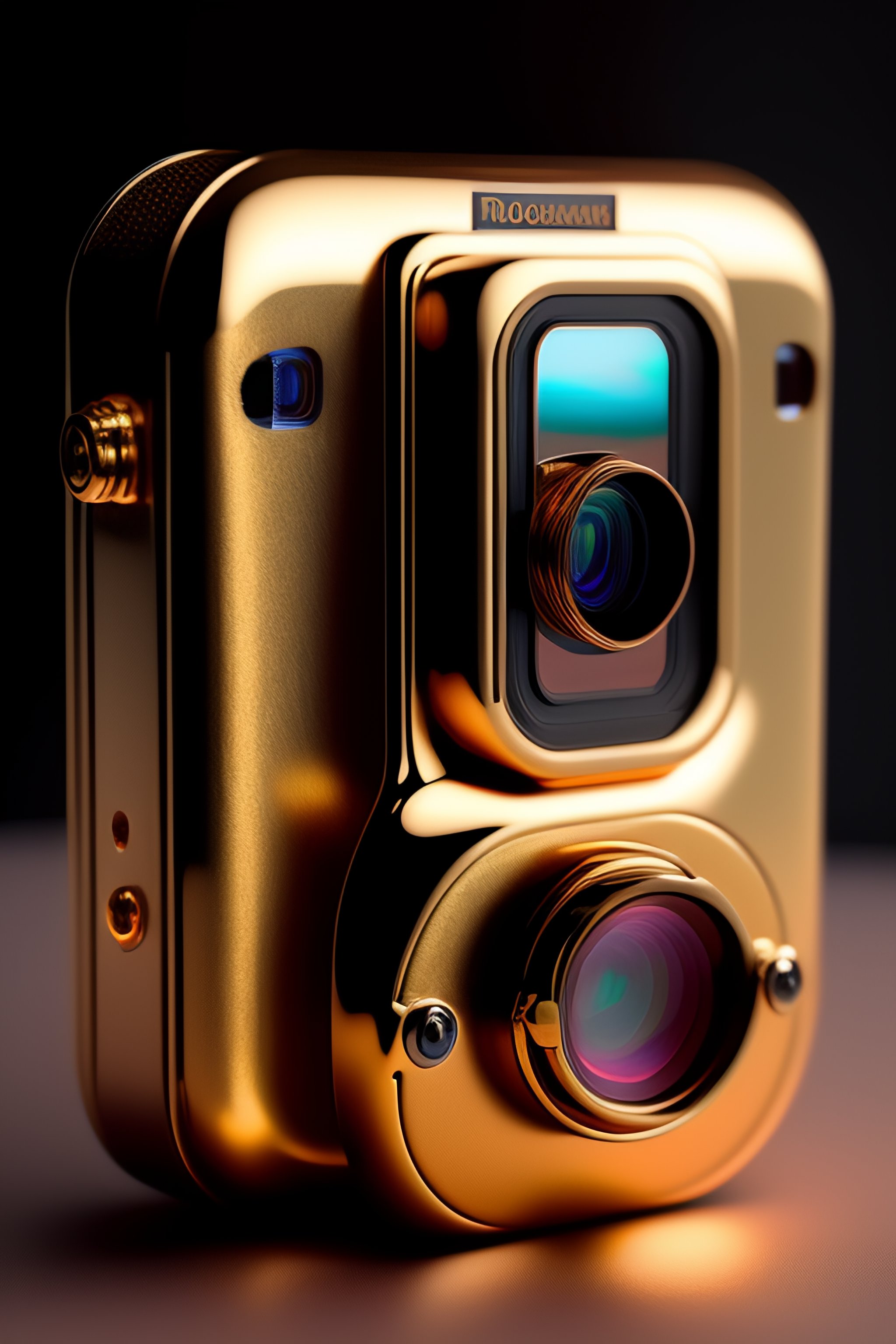 Lexica - Hyperrealistic neo - rococo steampunk minimal instax mini ...