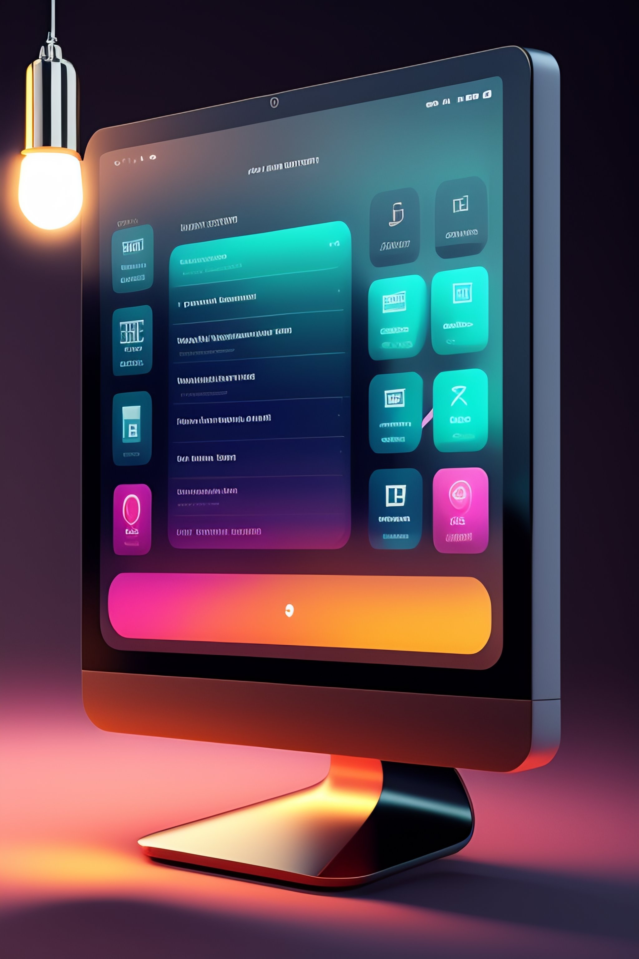 Lexica - User interface of a platform that helps to create cosmetics