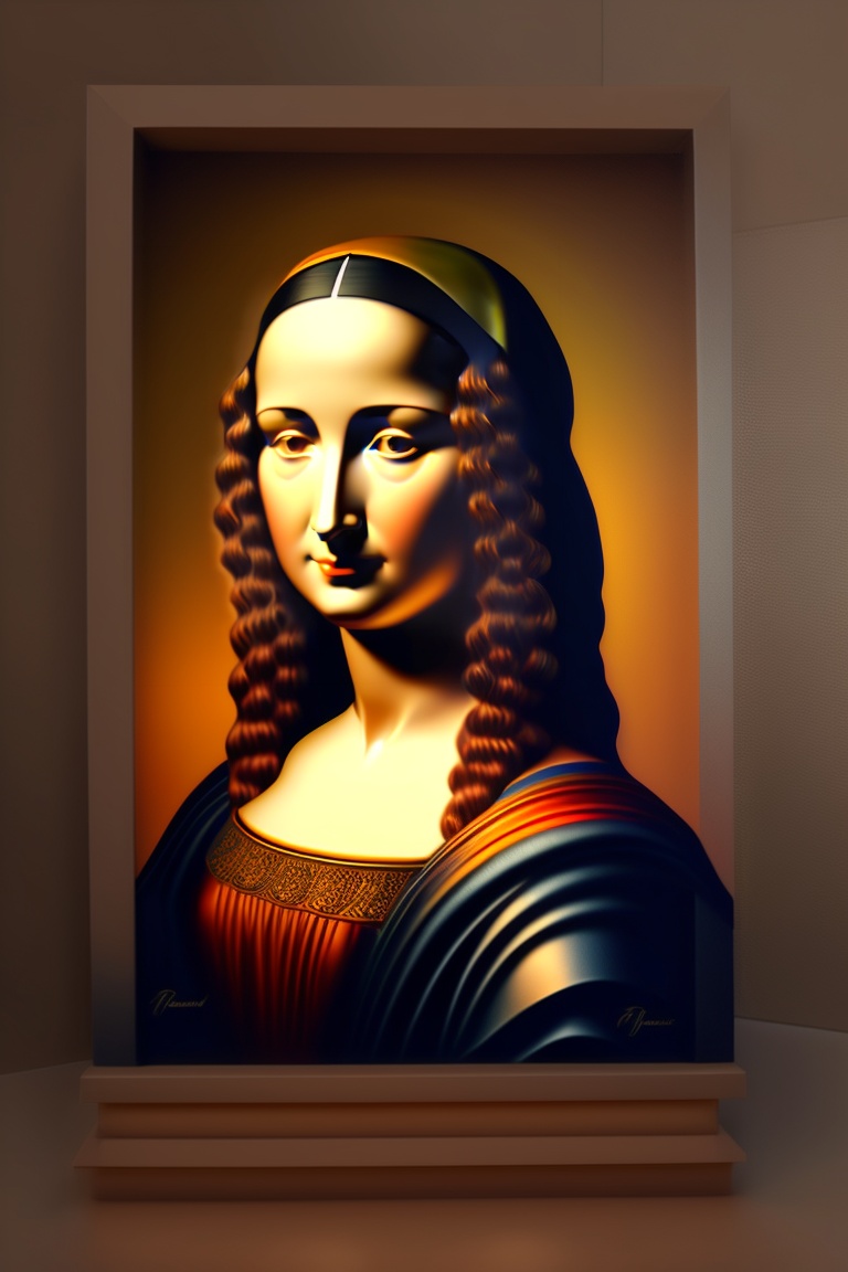 Lexica - The Mona Lisa in the style of Rembrandt Harmenszoon van Rijn ...