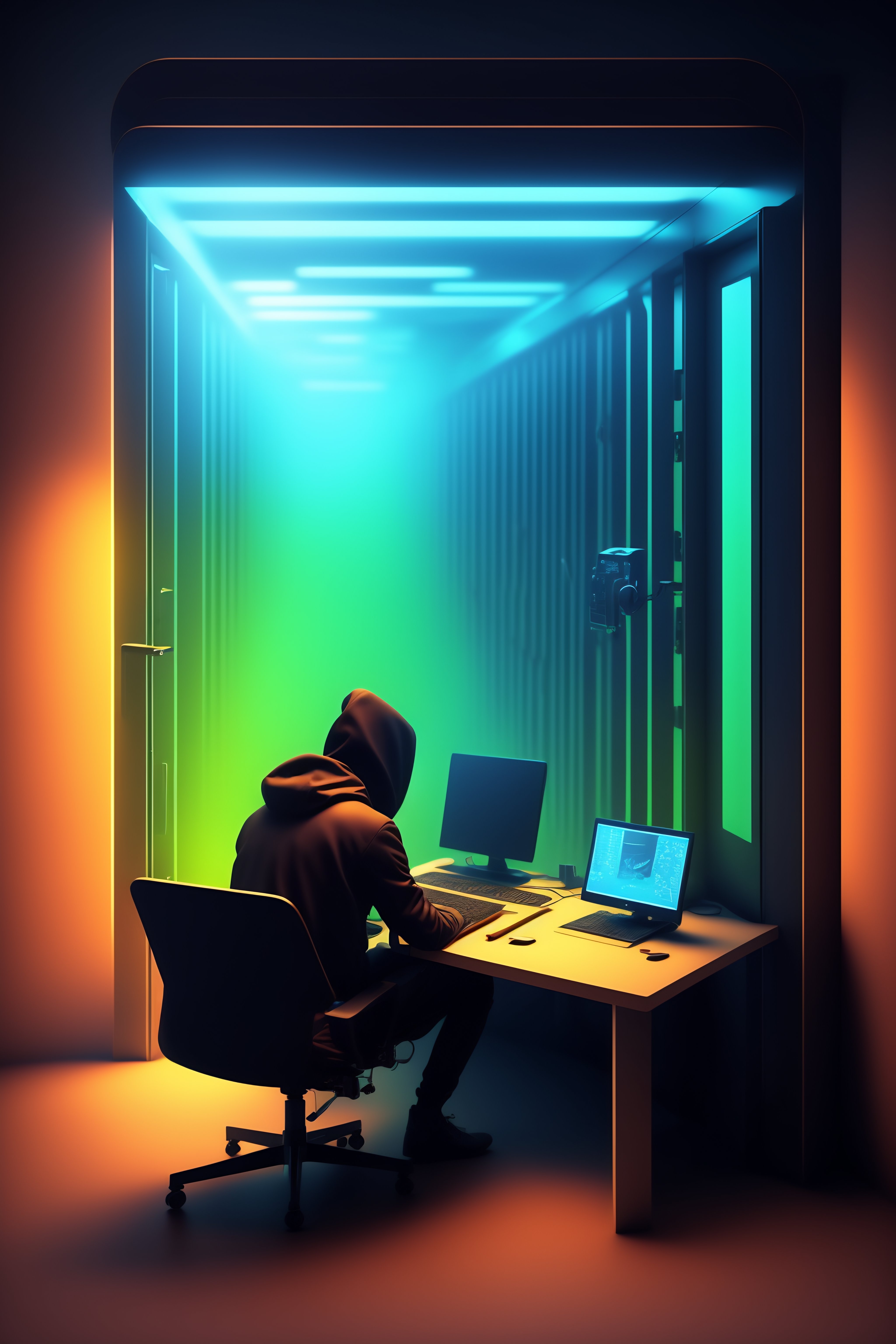 Lexica - Hacker room