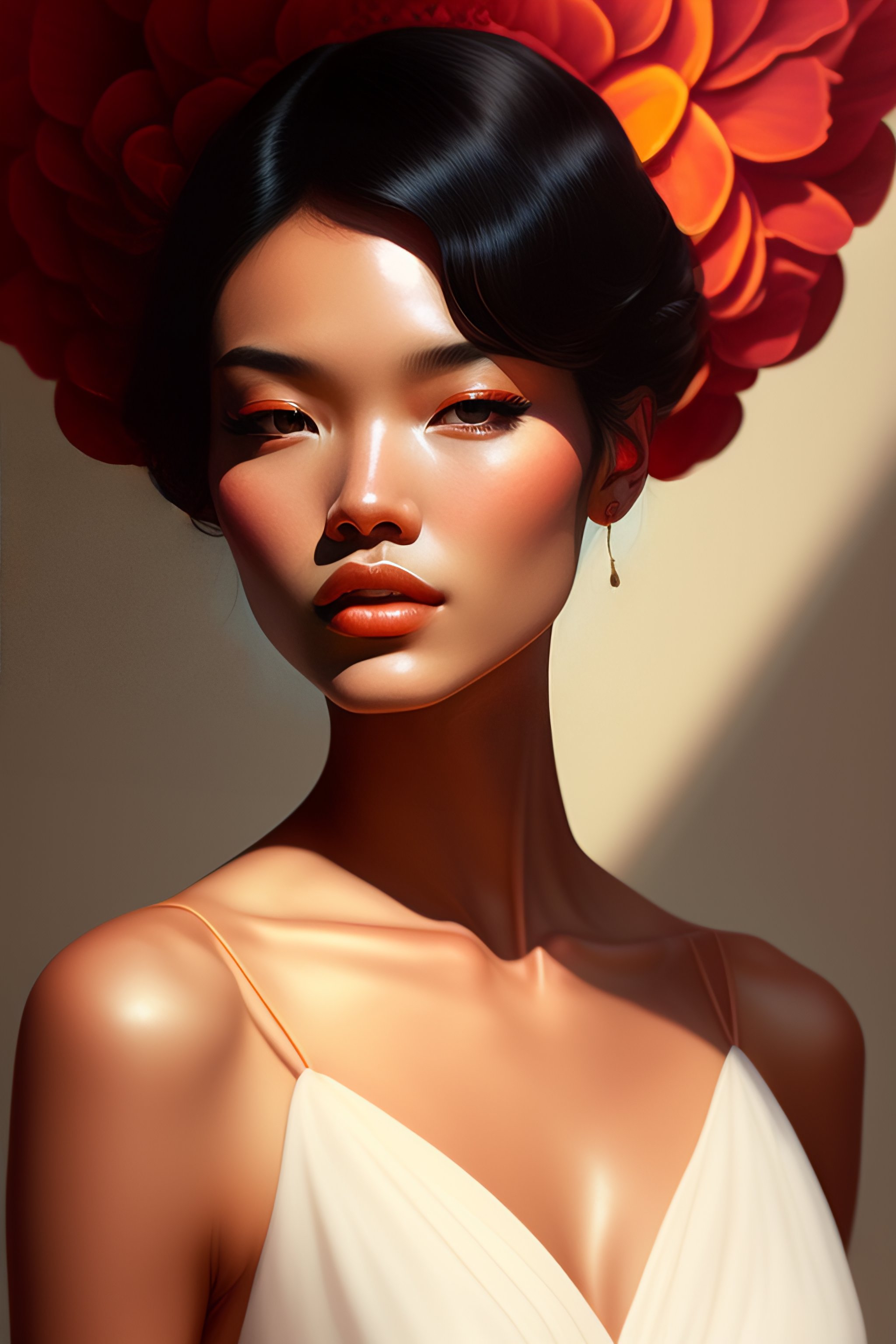 Lexica - Analog style, analog style, delicate artist's studio model ...