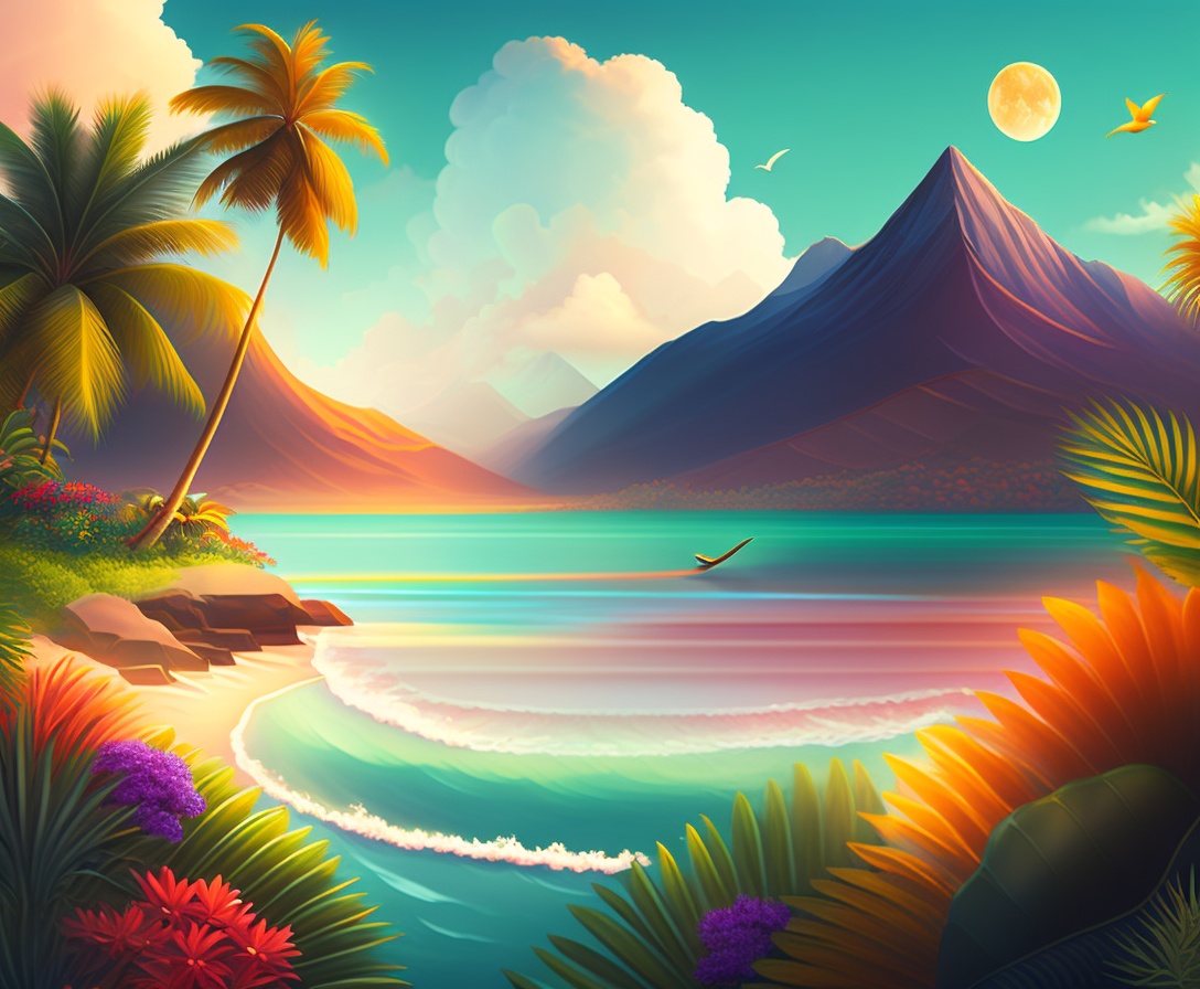 Lexica - Illustration, tropical