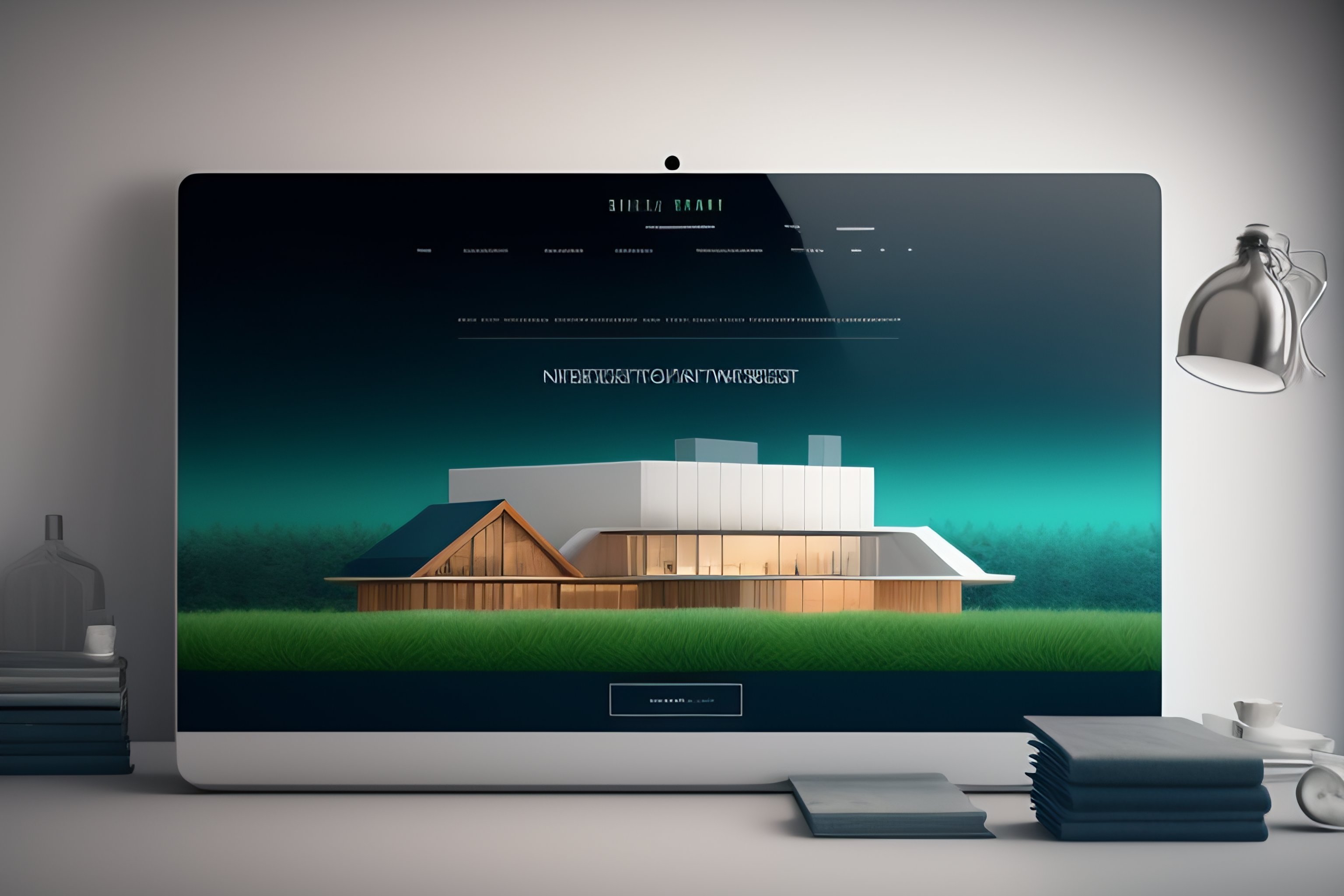 Lexica - Webpage background hero image for real estate company ...