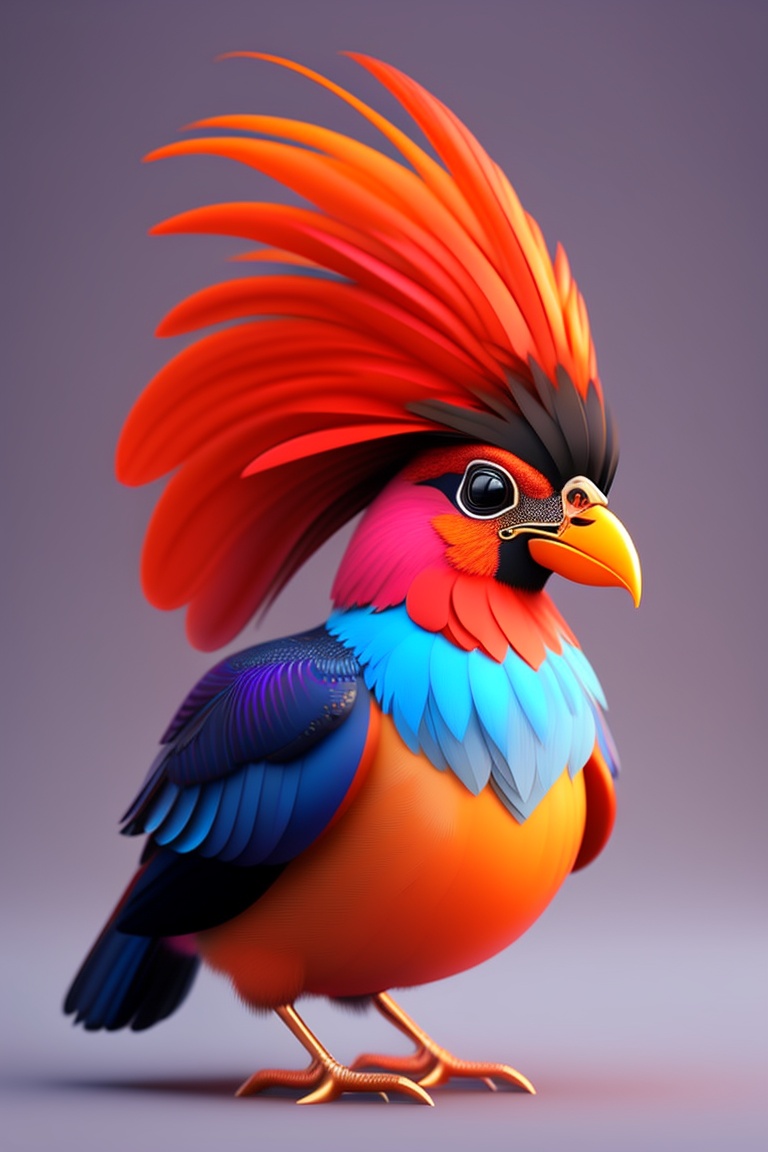 Lexica - Hyper relistic majestic rooster, colourfull and large feathers ...