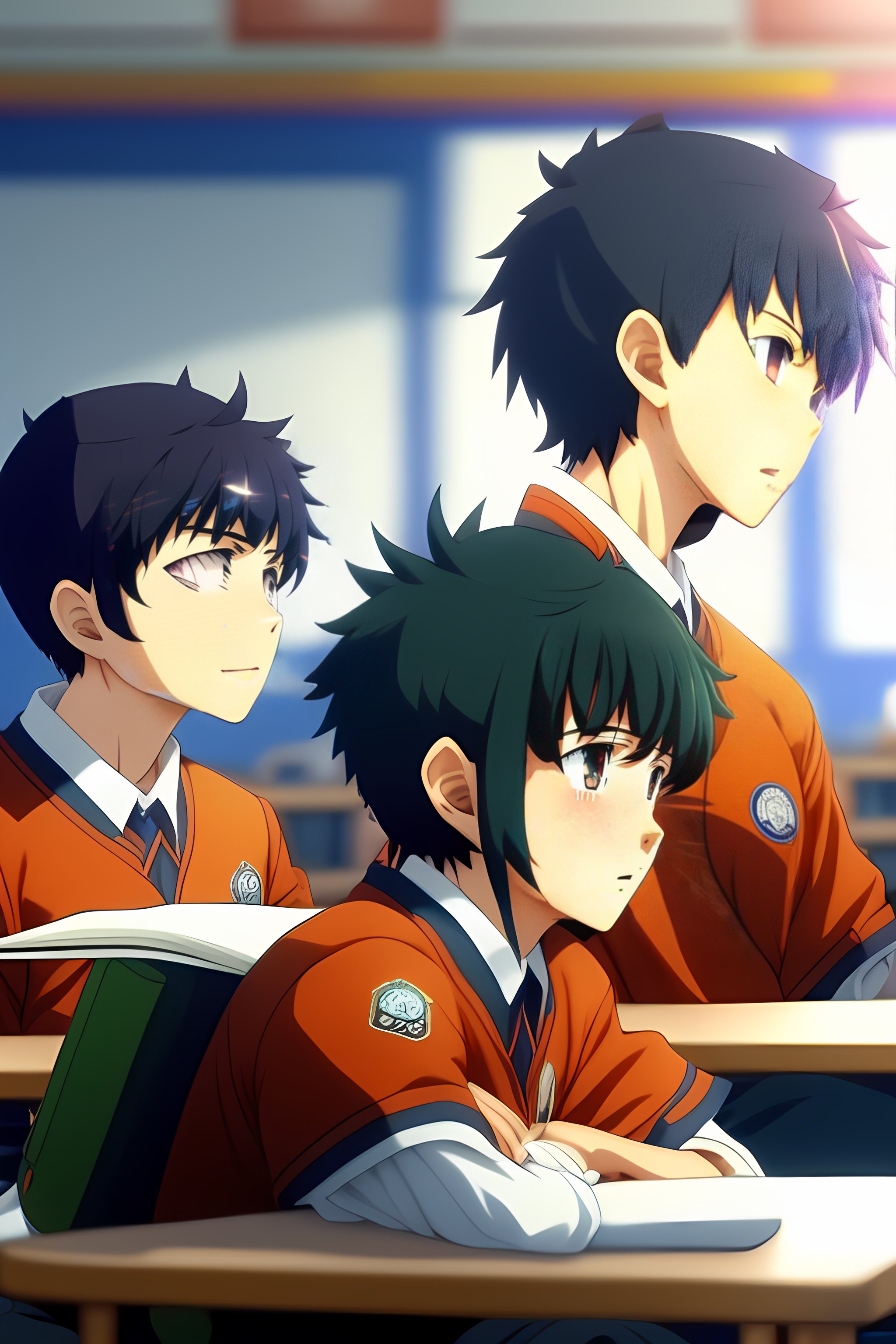 Lexica - A boy who sleeps in the classroom, a senior high school ...