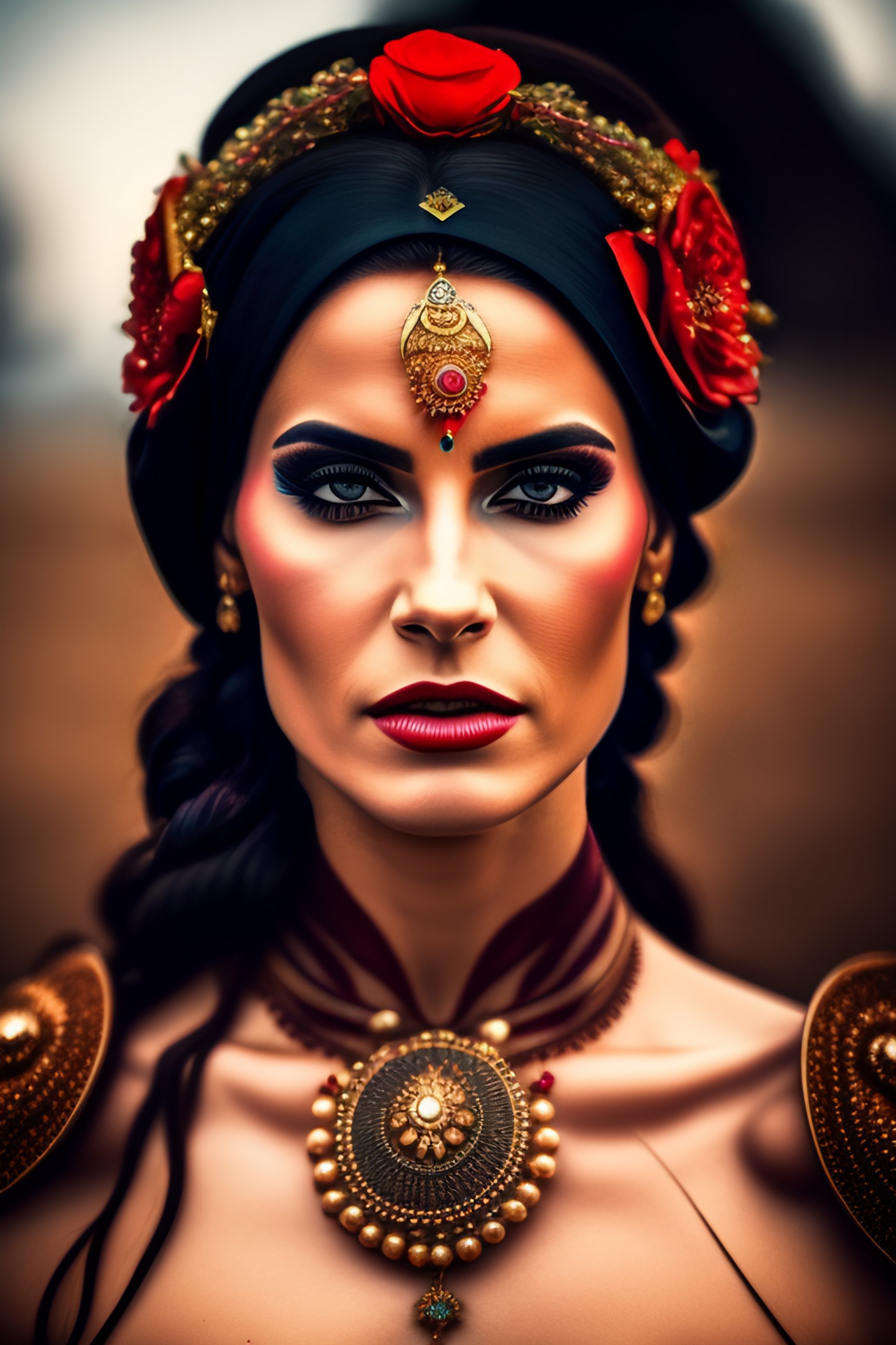 Lexica - Stunning photo of malenia, goddess of rot, shot on nikon, detailed