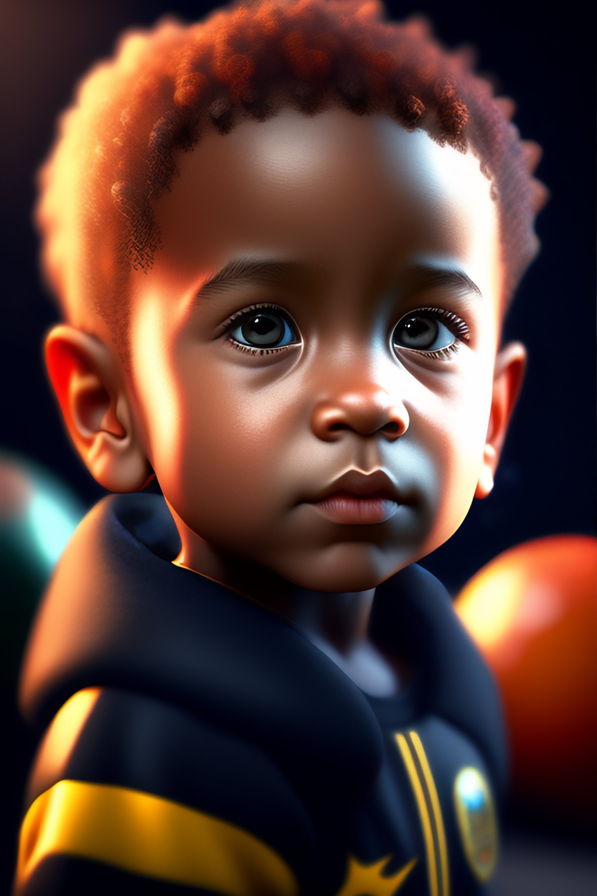 Lexica - Baby neymar, moonwalker, render, rembrandt, cgsociety ...
