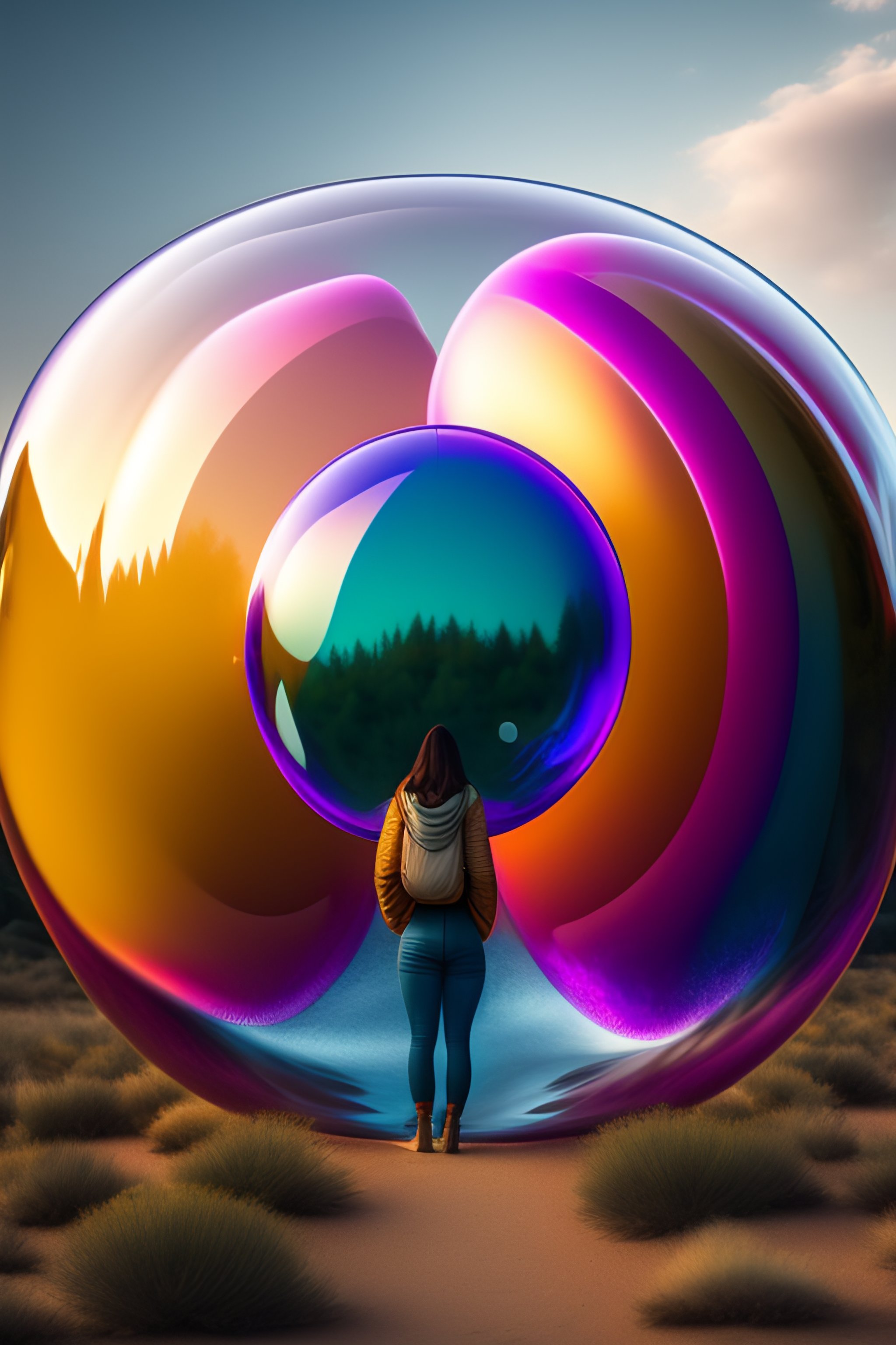 Lexica - Big bubble rear