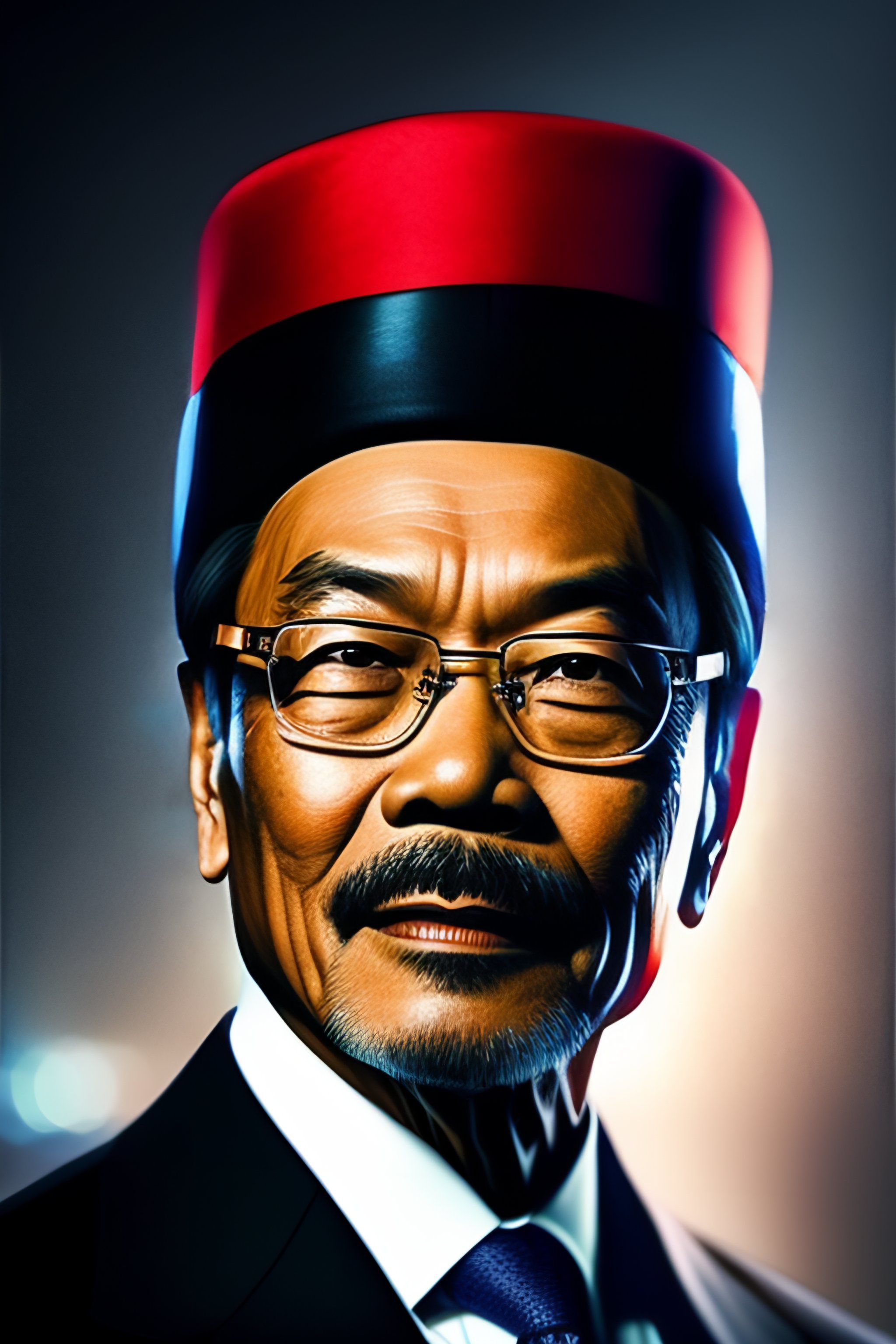 Lexica - Portrait of anwar ibrahim in sci-fi movie