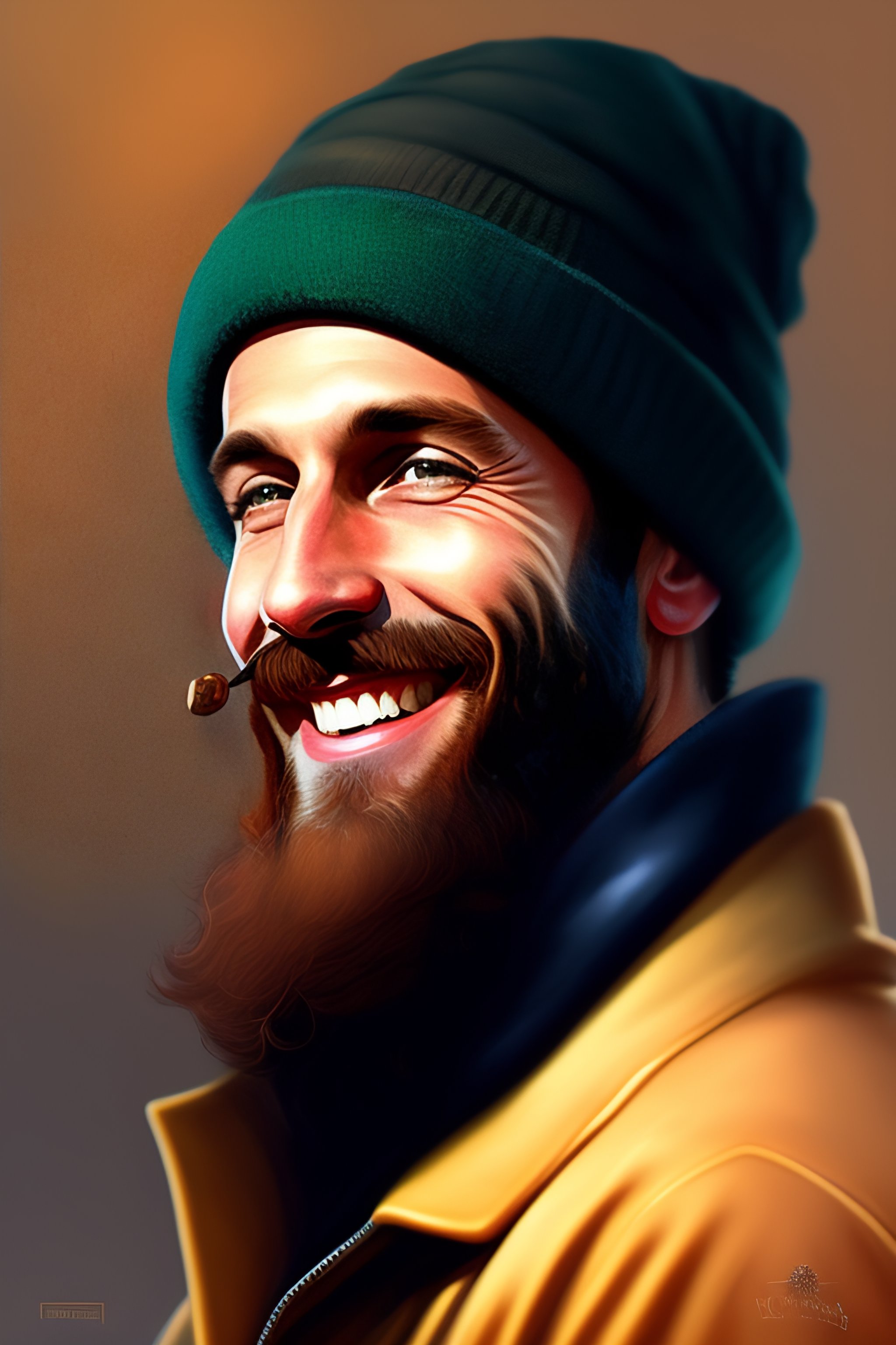 Lexica - Petter stormare, smoking a cigar, beard, with beanie on ...