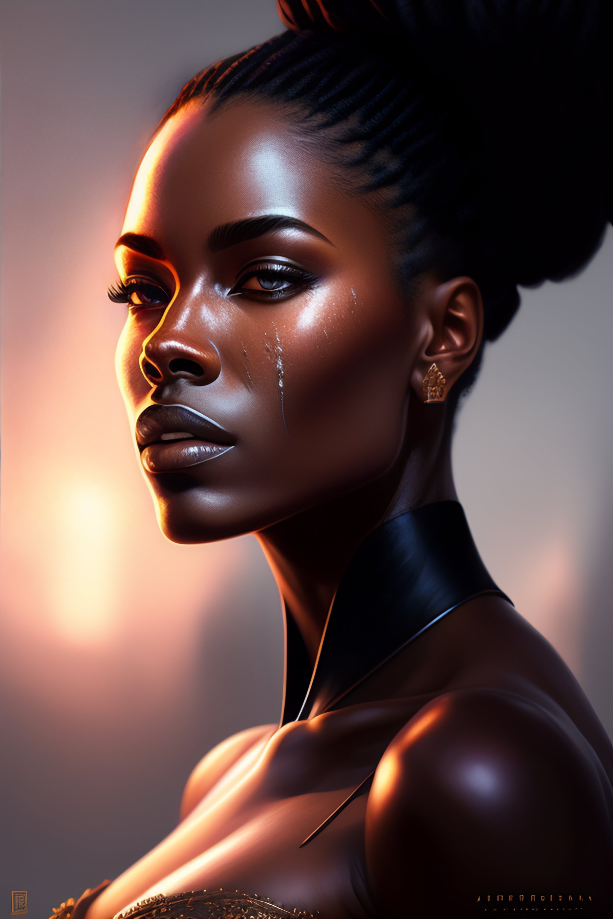 Lexica - Portrait of a dark god, visible scars and nerves, intricate ...