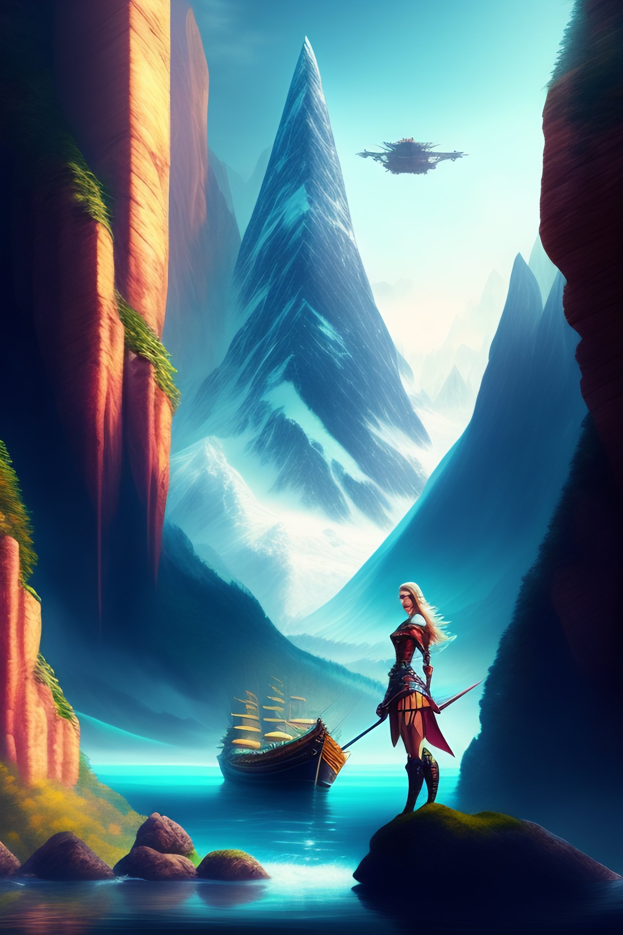 Lexica - Dolph lundgren and beautiful elf girl, beautiful fantasy ...