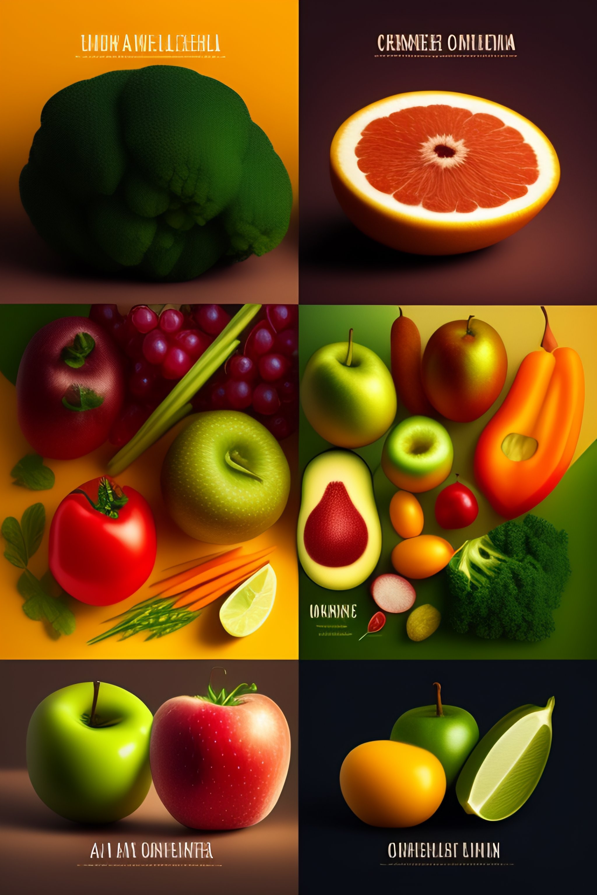 Lexica - Banner for the website with the theme: organic products